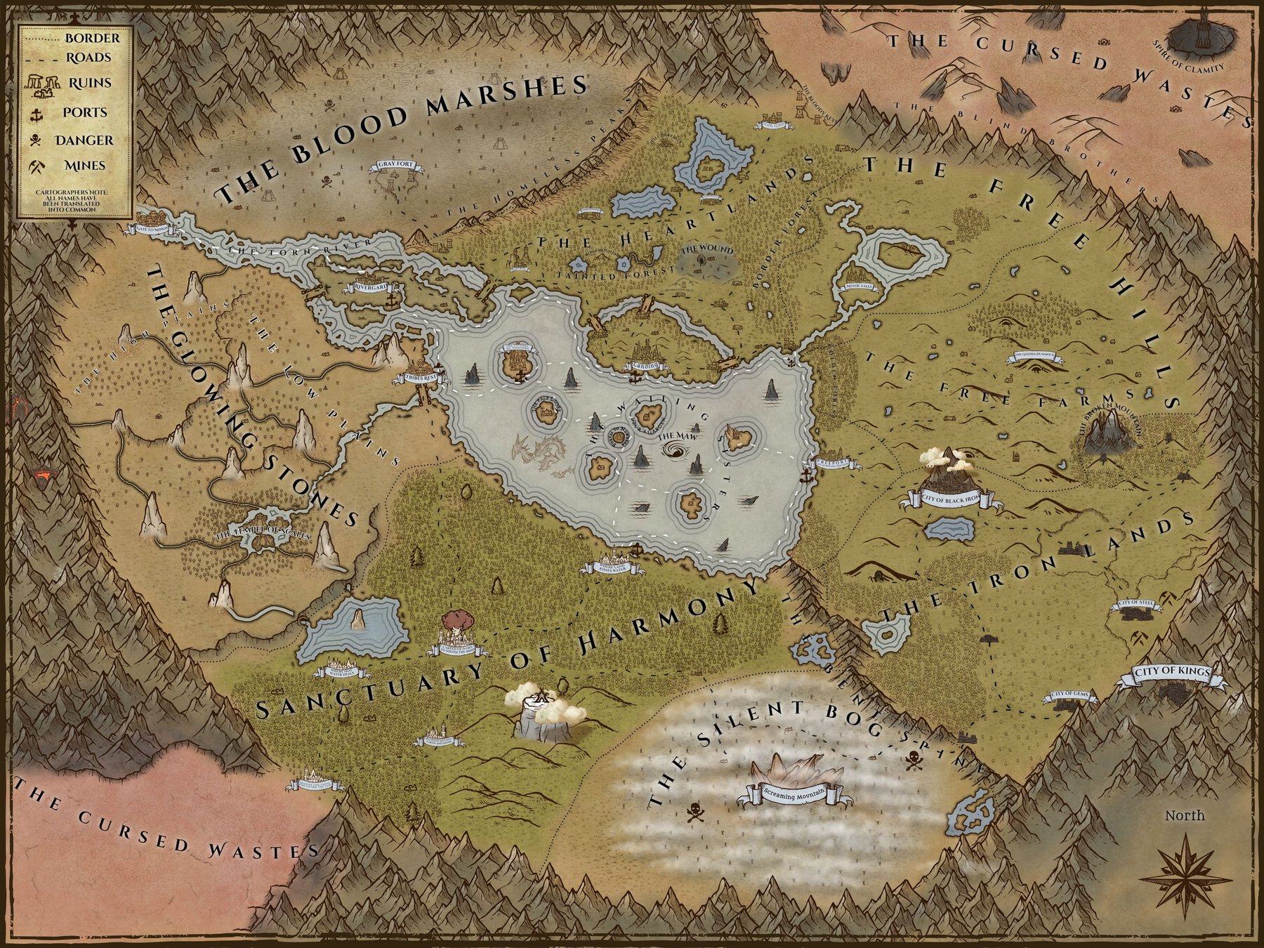 The World 2.0 | Inkarnate - Create Fantasy Maps Online