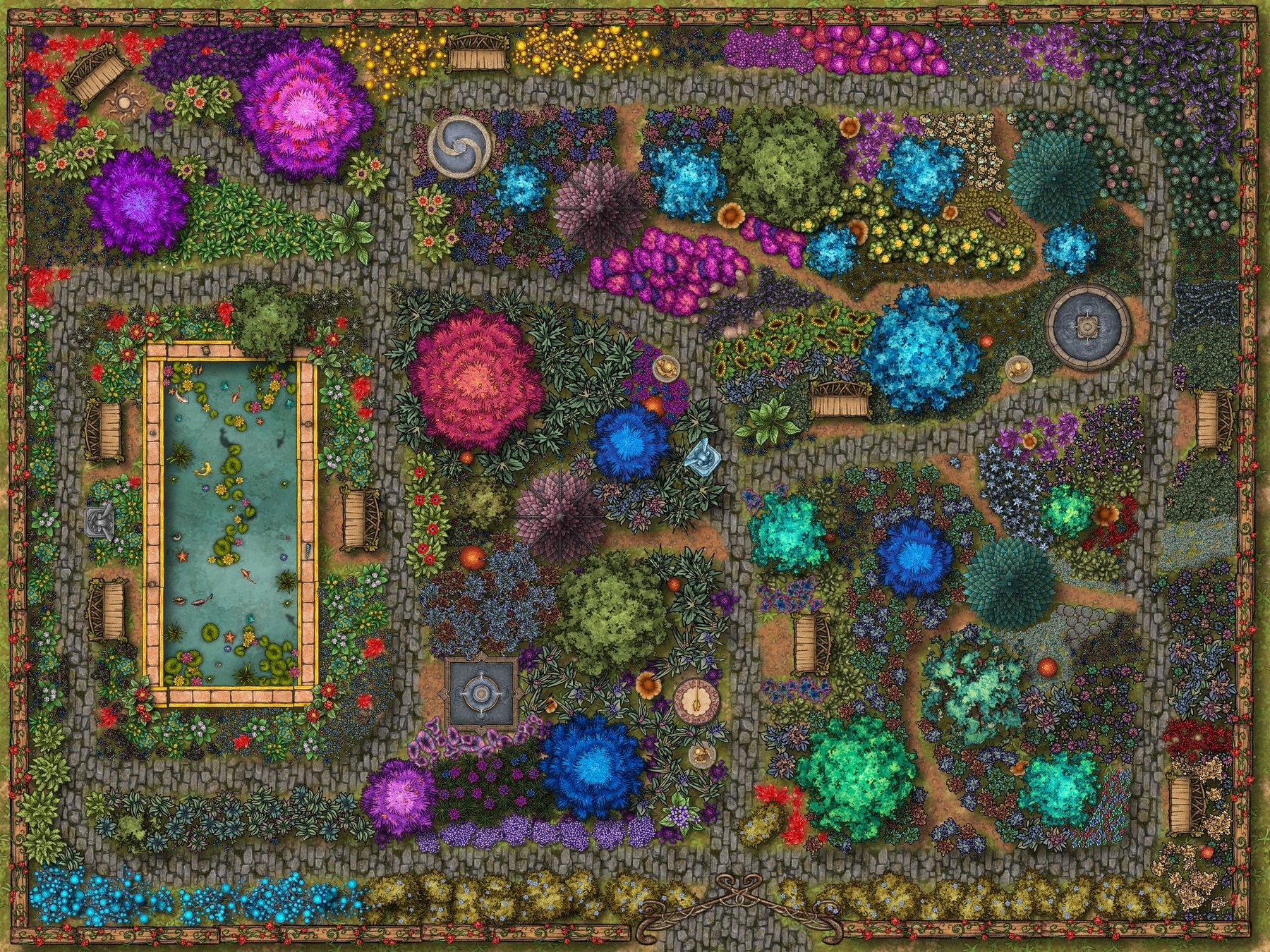 Garden | Inkarnate - Create Fantasy Maps Online