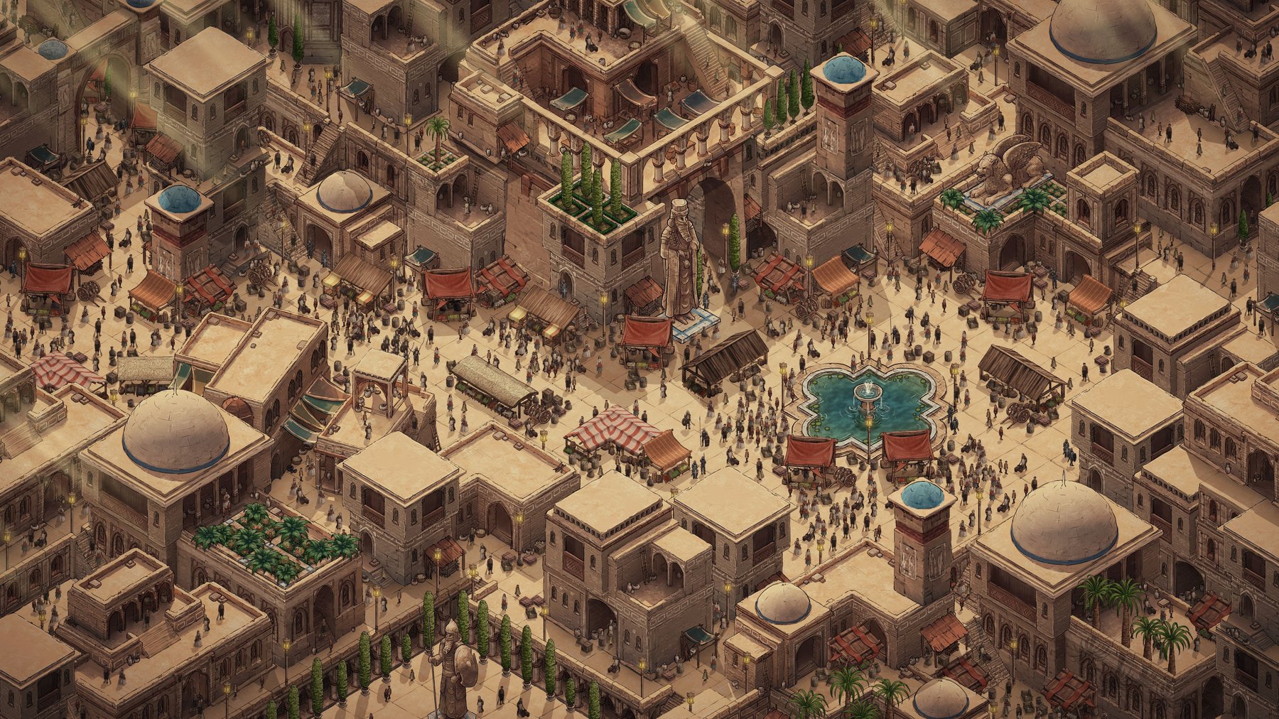 Street Market | Inkarnate - Create Fantasy Maps Online