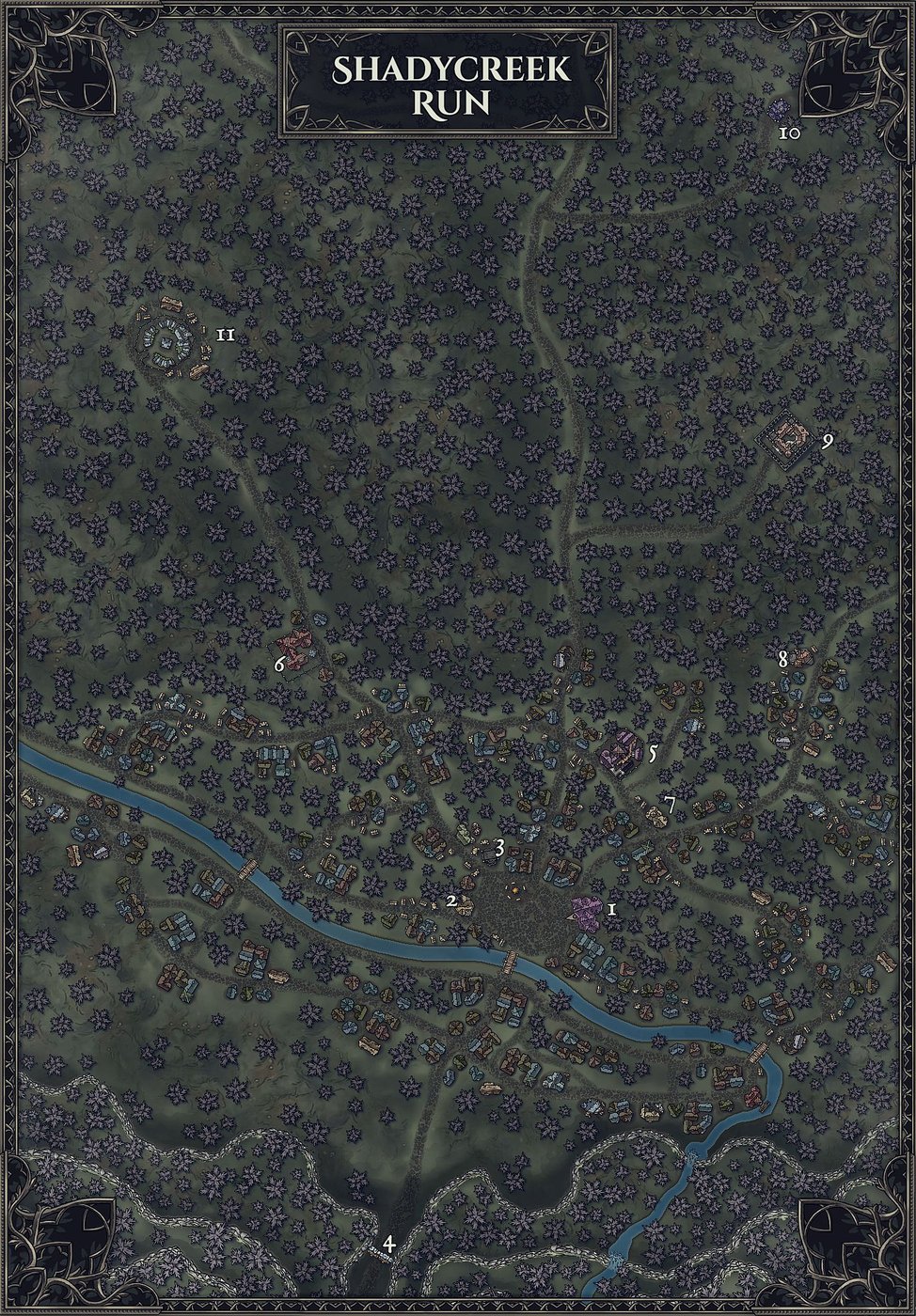 Shadycreek Run | Inkarnate - Create Fantasy Maps Online