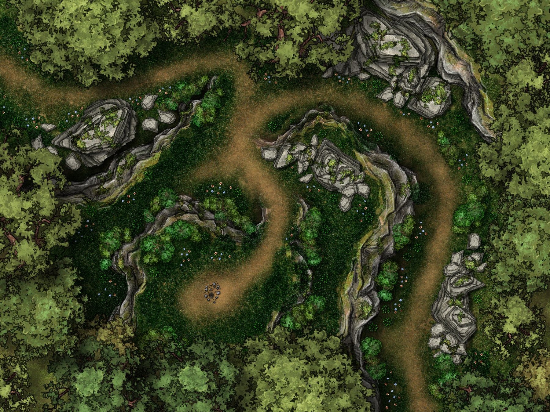 hillscamp / forest / Hill | Inkarnate - Create Fantasy Maps Online