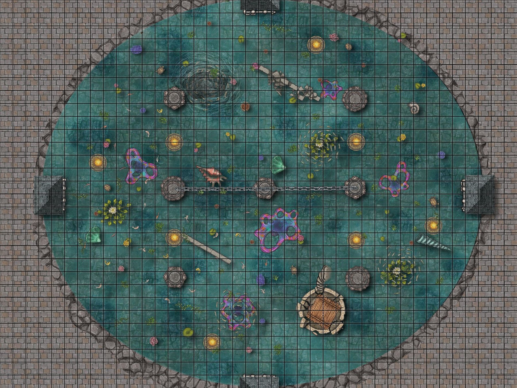 Aquatic Arena | Inkarnate - Create Fantasy Maps Online