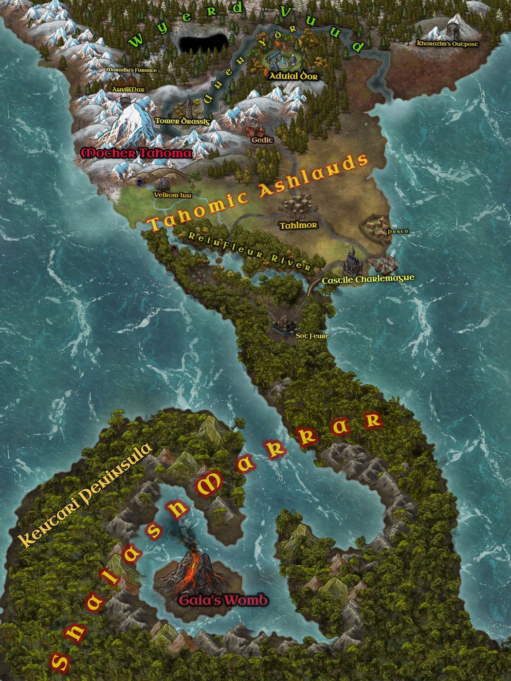 Shalash | Inkarnate - Create Fantasy Maps Online