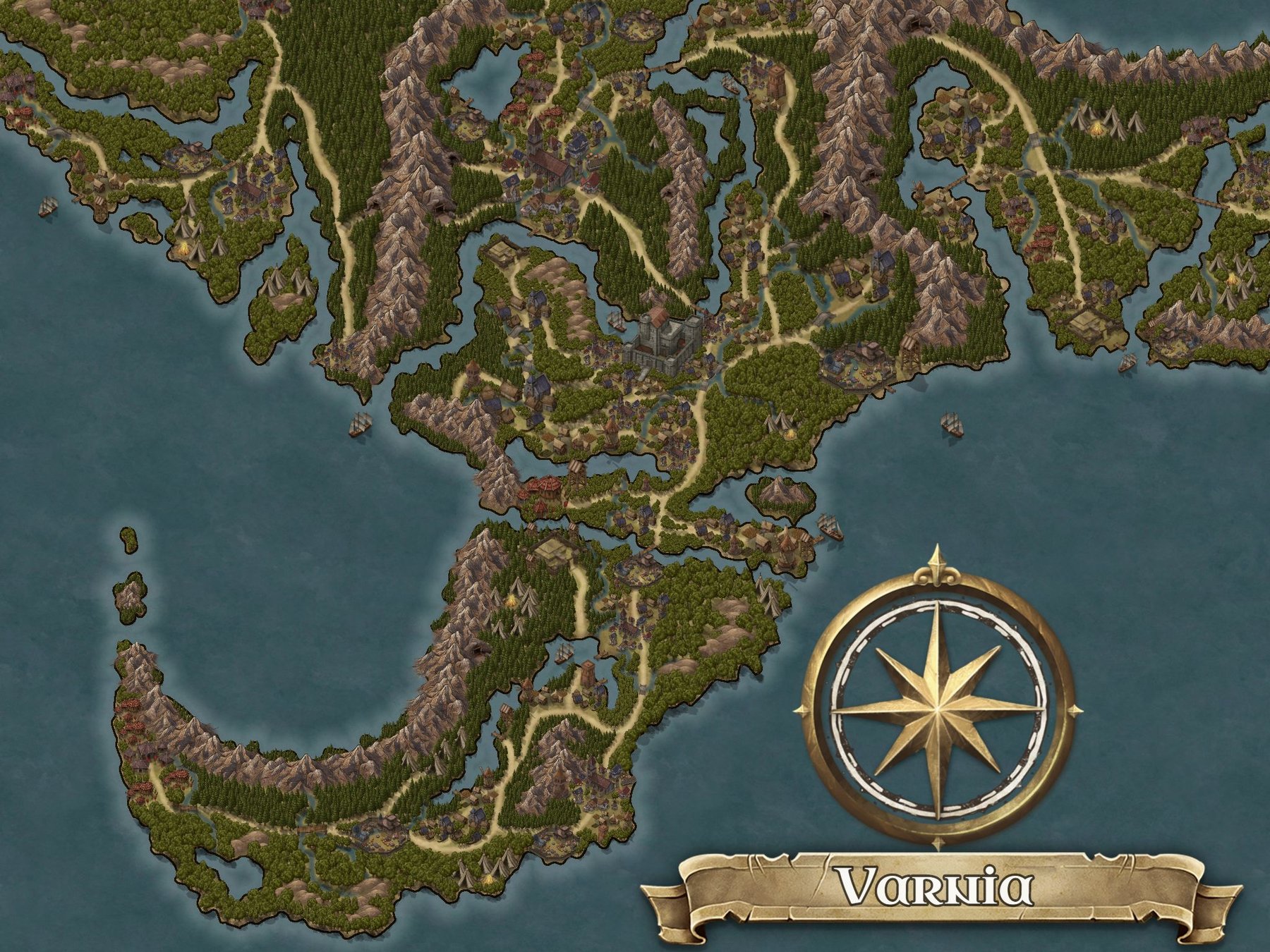 Varnia | Inkarnate - Create Fantasy Maps Online