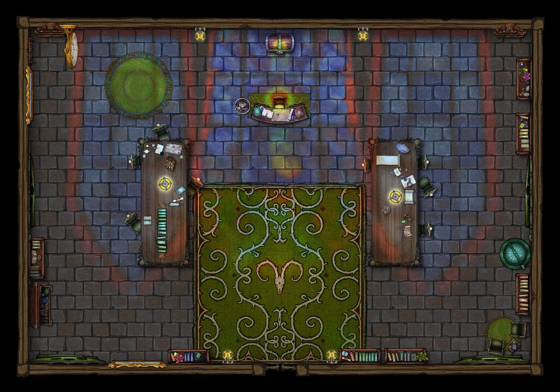 The Mag'iwe're Study | Inkarnate - Create Fantasy Maps Online