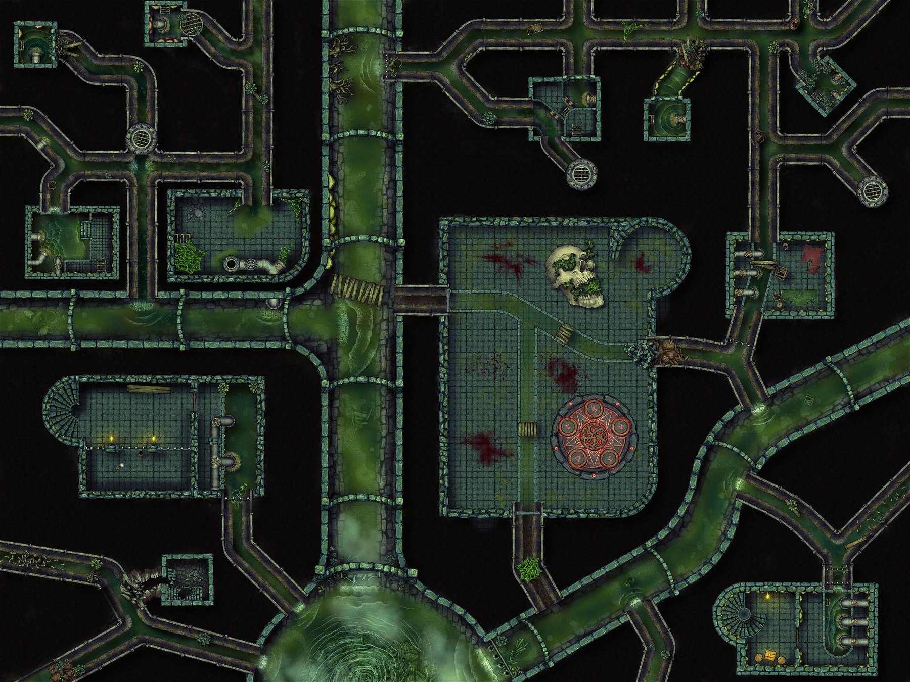 Sewers | Inkarnate - Create Fantasy Maps Online