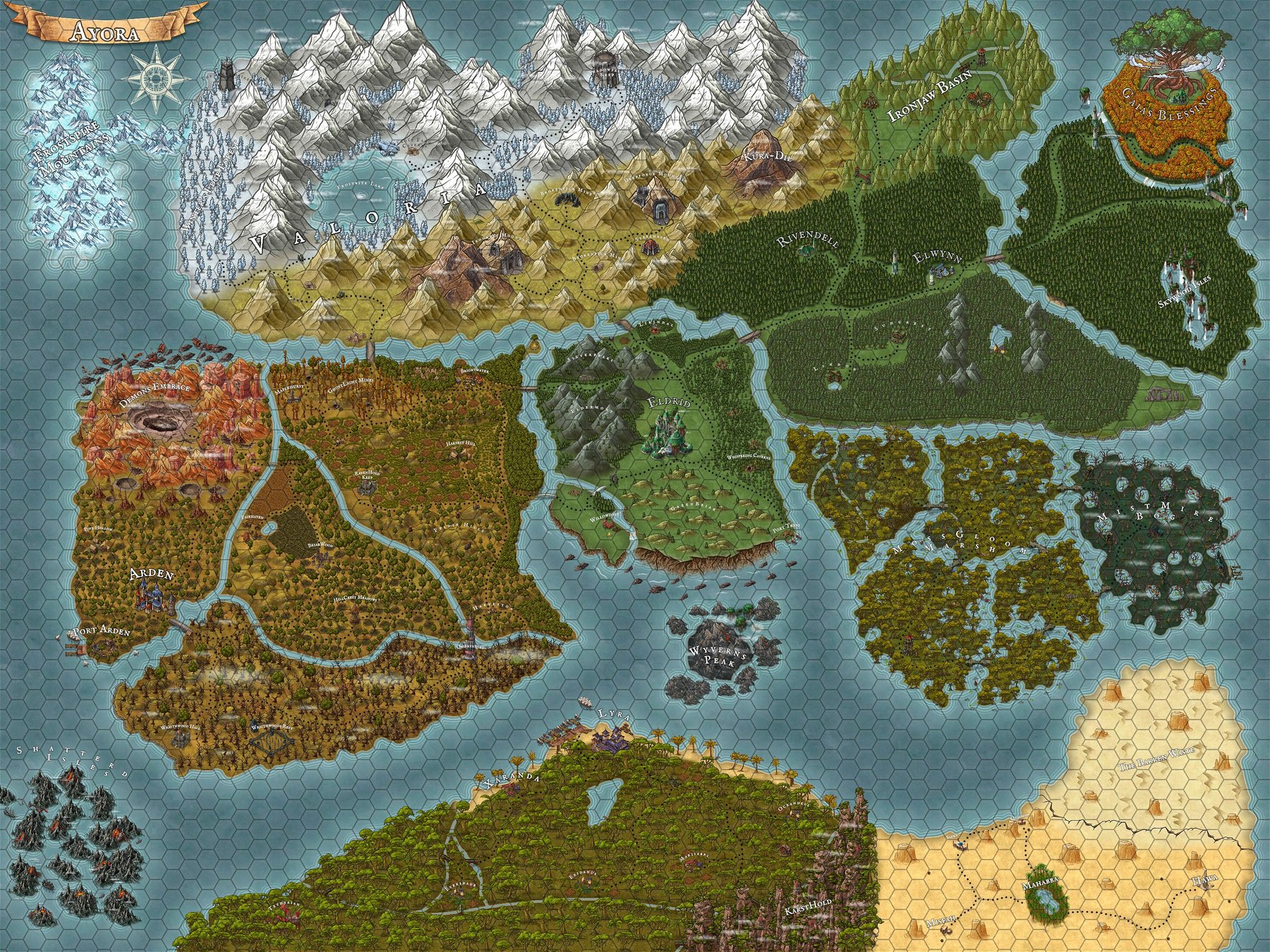 Ayora | Inkarnate - Create Fantasy Maps Online