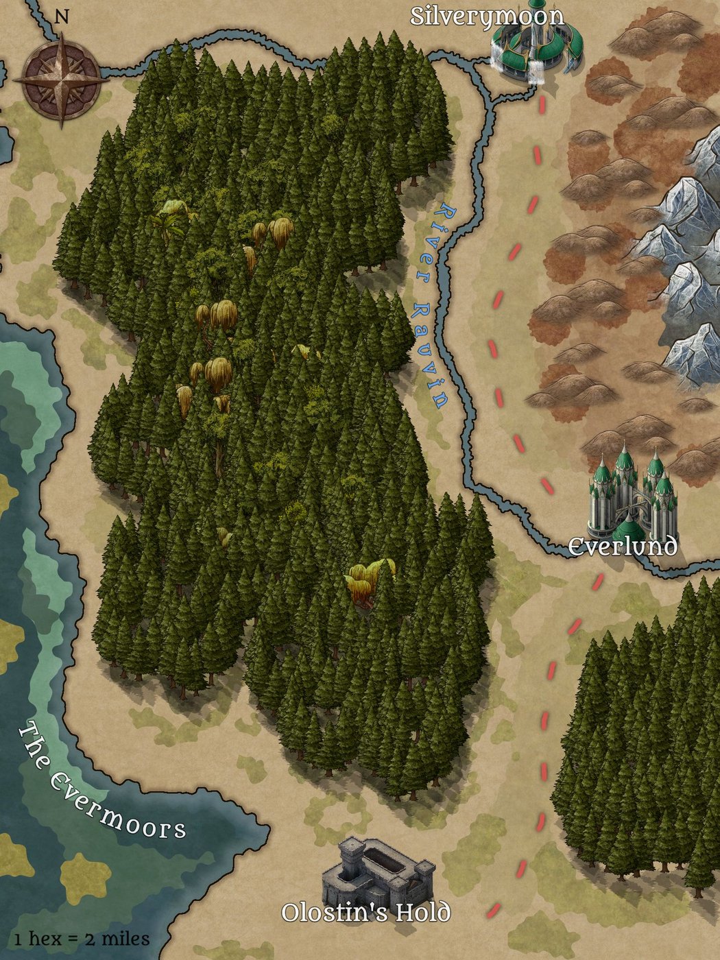 silverwood | Inkarnate - Create Fantasy Maps Online