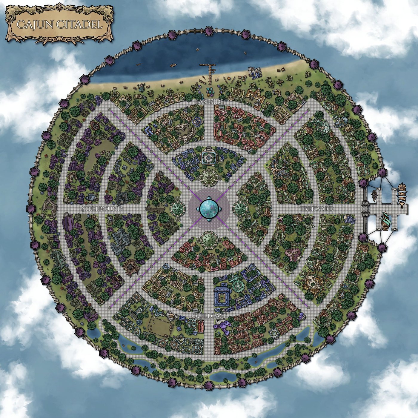 Flying City | Inkarnate - Create Fantasy Maps Online