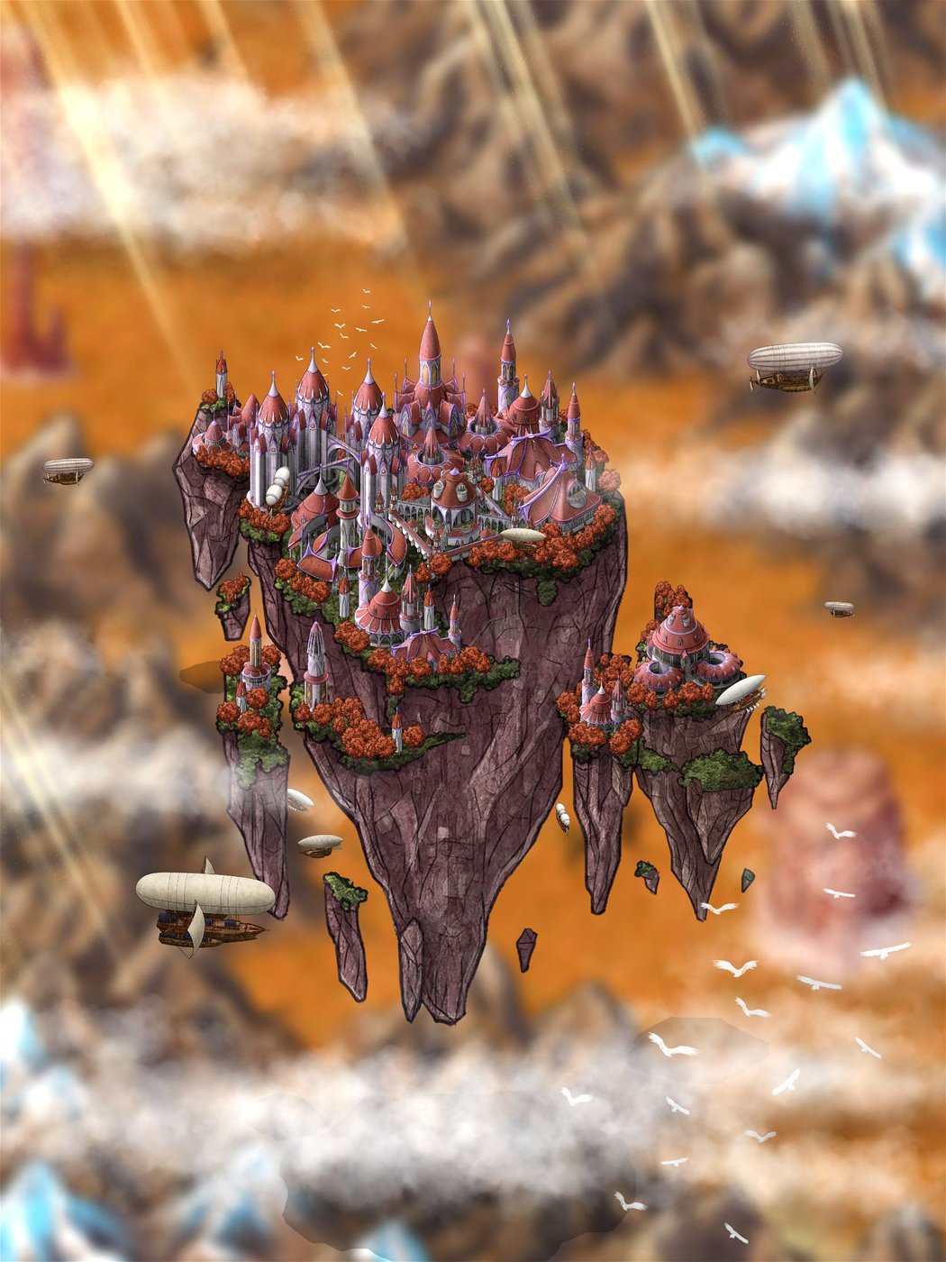 Floating City | Inkarnate - Create Fantasy Maps Online