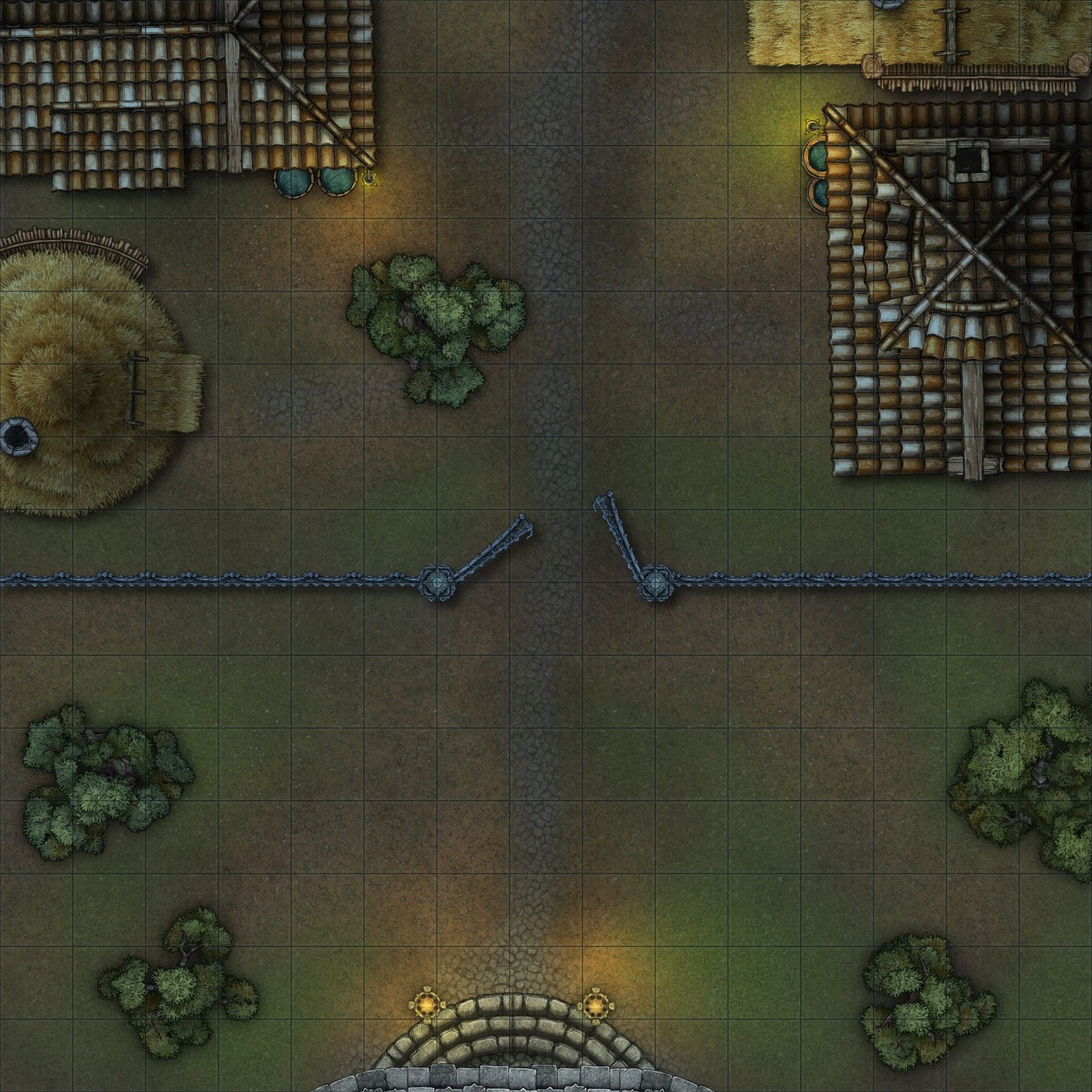 Kelemvors Church - Village | Inkarnate - Create Fantasy Maps Online