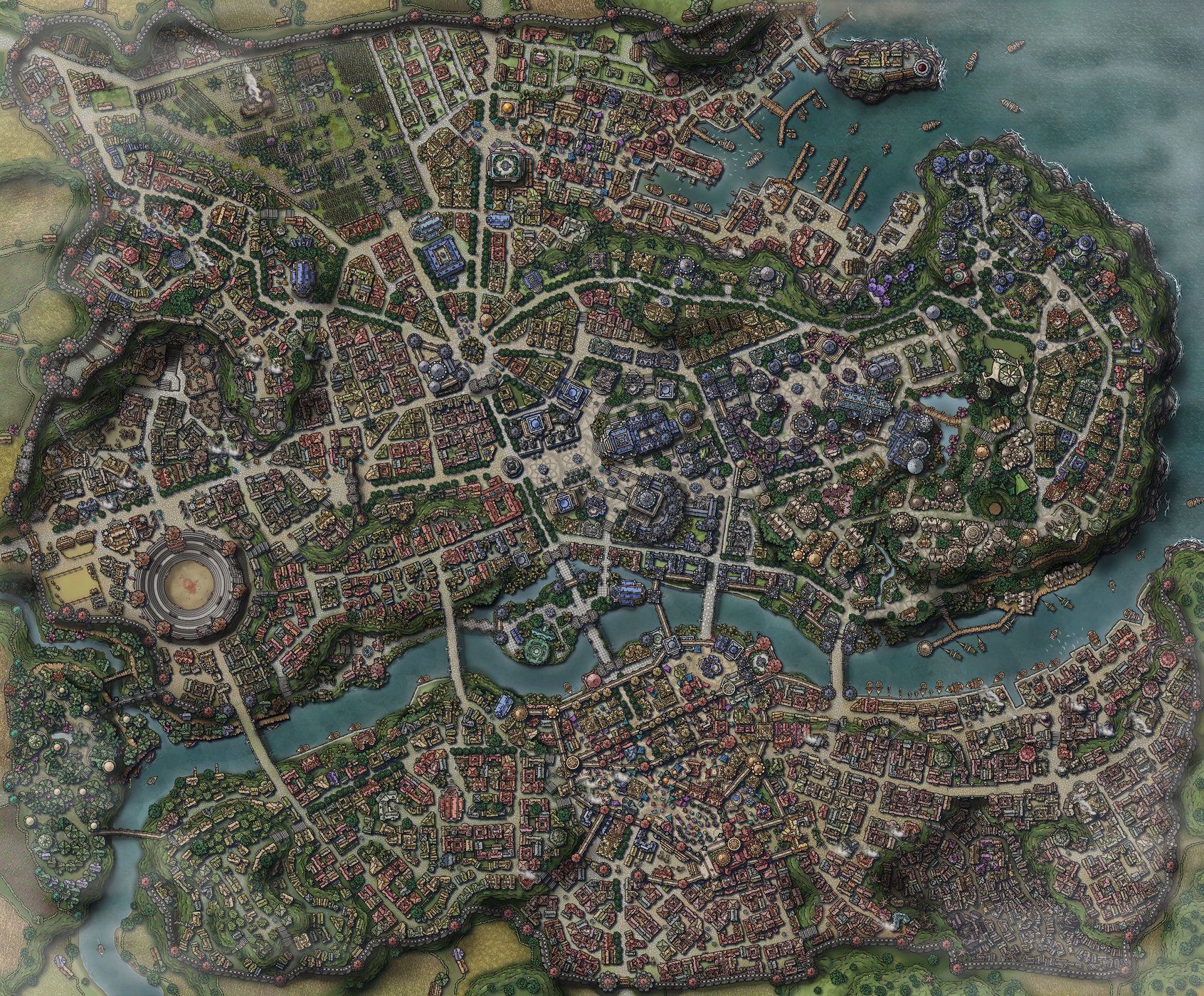 Altoria | Inkarnate - Create Fantasy Maps Online