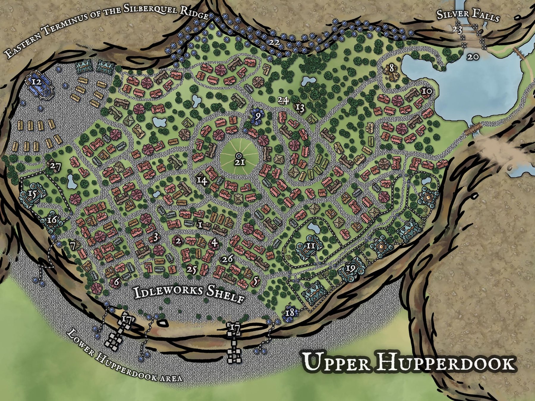 Upper-Hupperdook | Inkarnate - Create Fantasy Maps Online