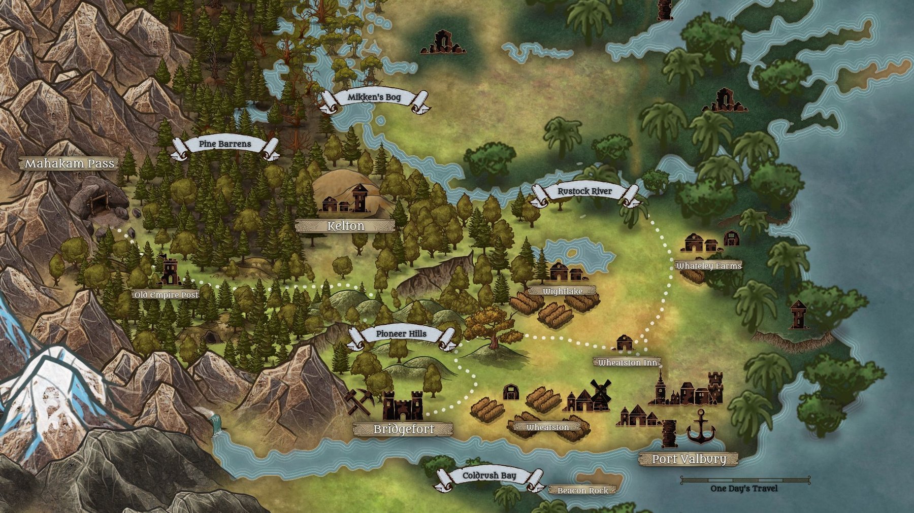 Frontier Coast | Inkarnate - Create Fantasy Maps Online