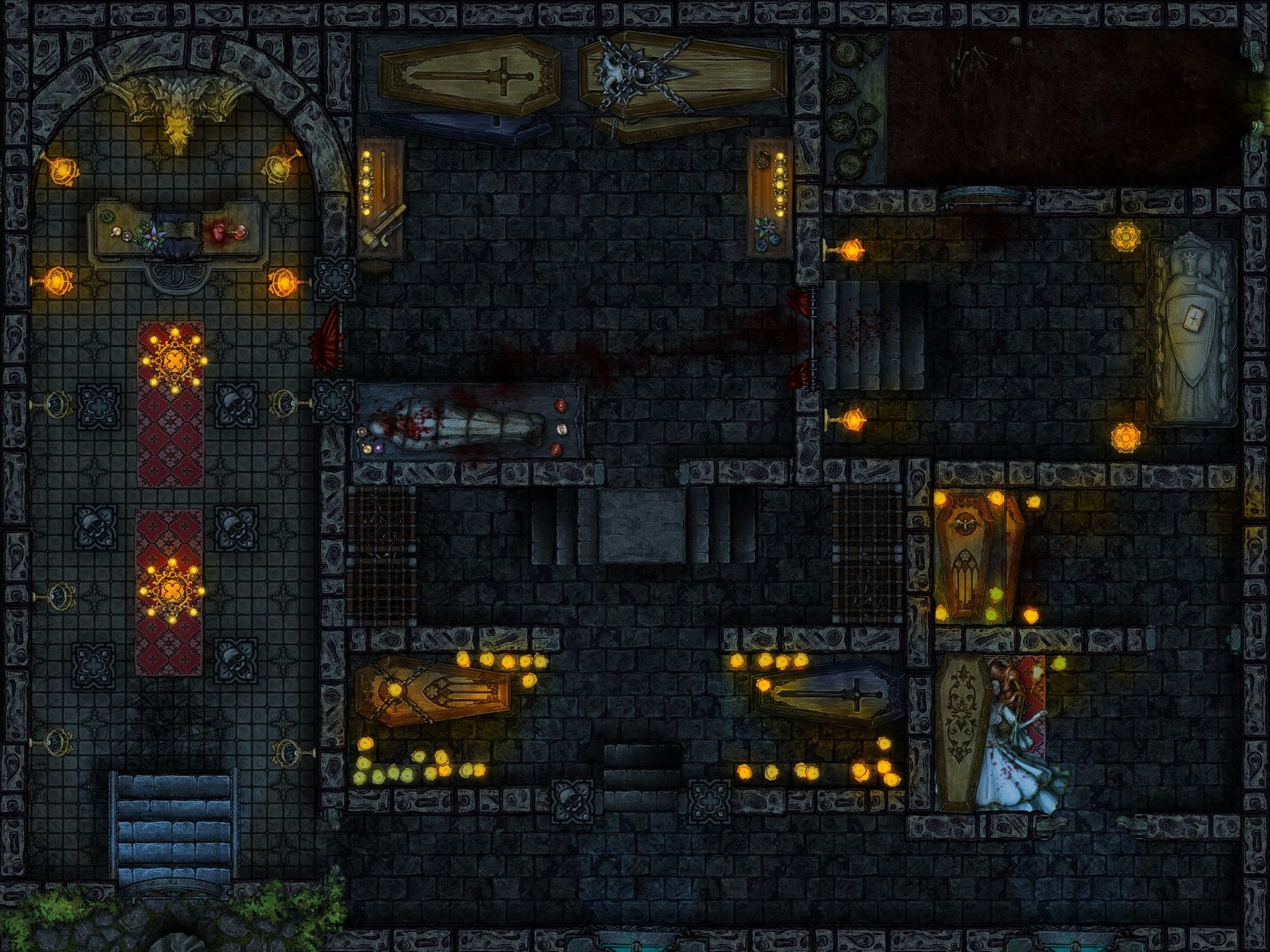 Vampire Sanctuary | Inkarnate - Create Fantasy Maps Online