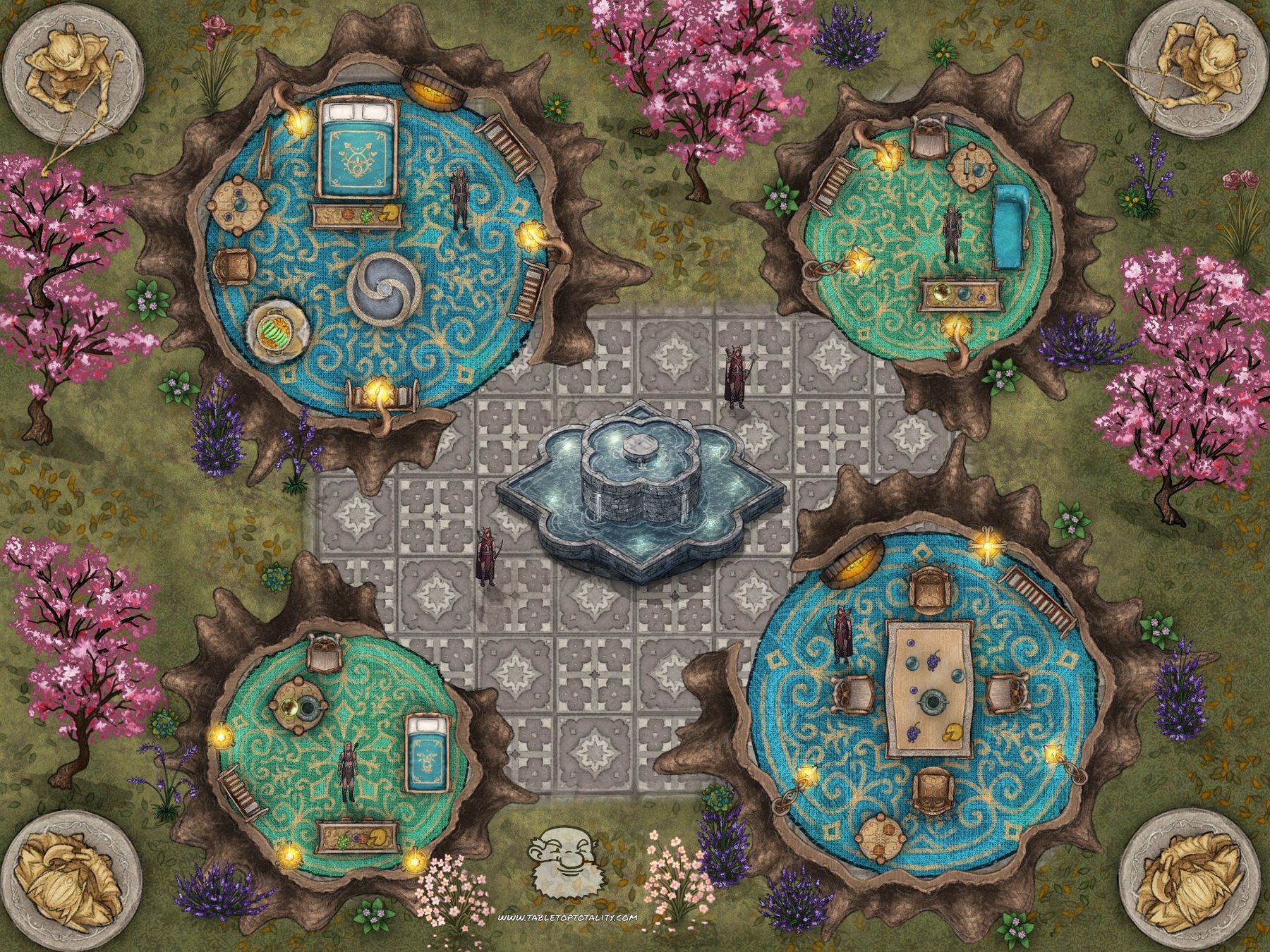 Elven Way Station | Inkarnate - Create Fantasy Maps Online