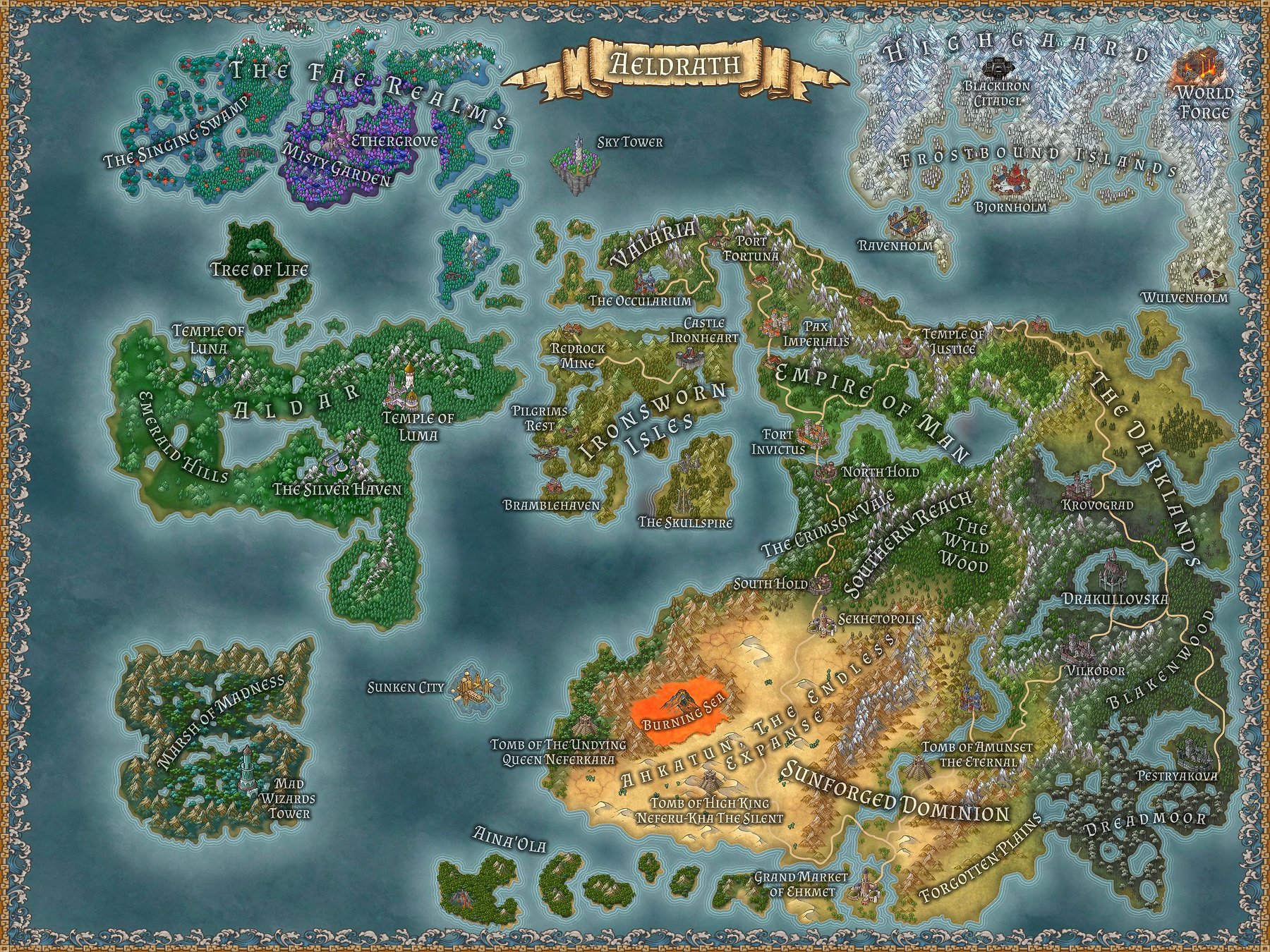 Overworld | Inkarnate - Create Fantasy Maps Online