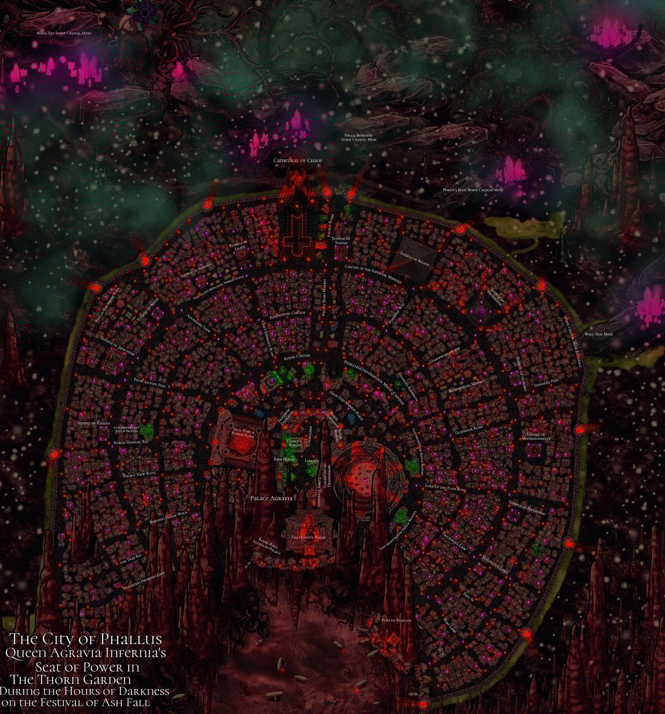 One Night in Phallus: The Festival of Ash Fall | Inkarnate - Create ...