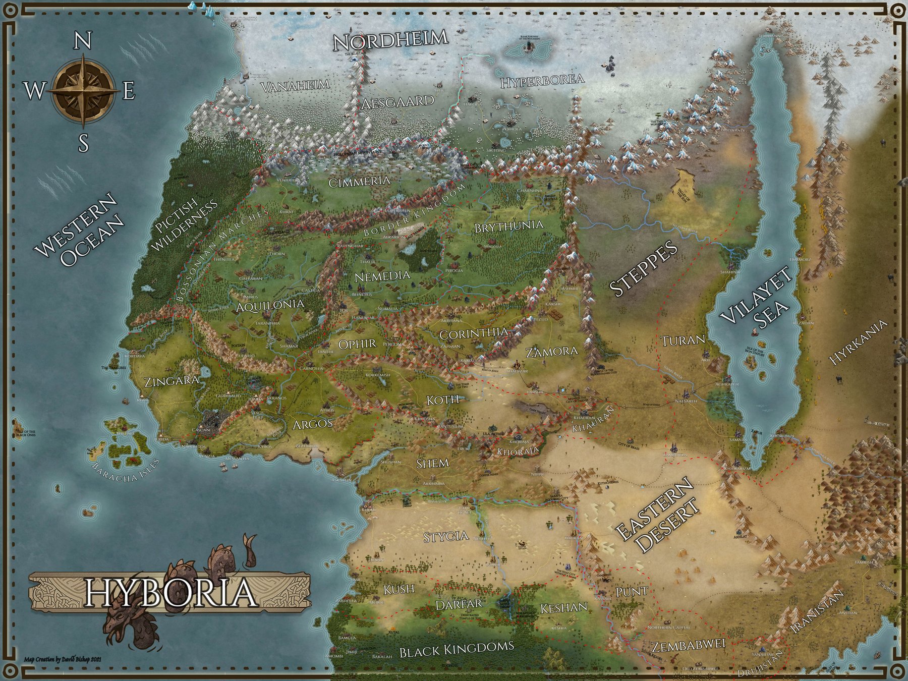 HYBORIA | Inkarnate - Create Fantasy Maps Online