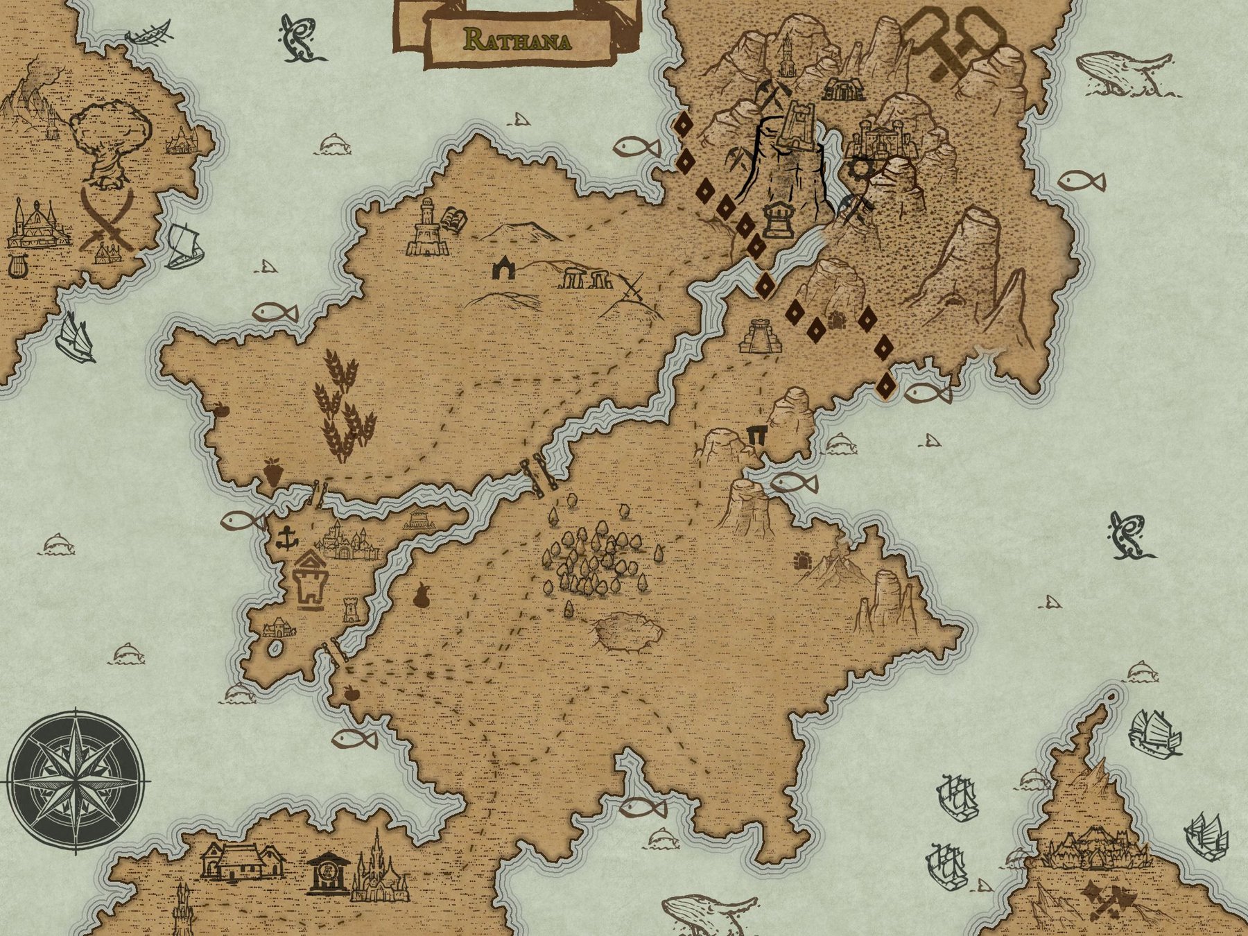 Rathana | Inkarnate - Create Fantasy Maps Online