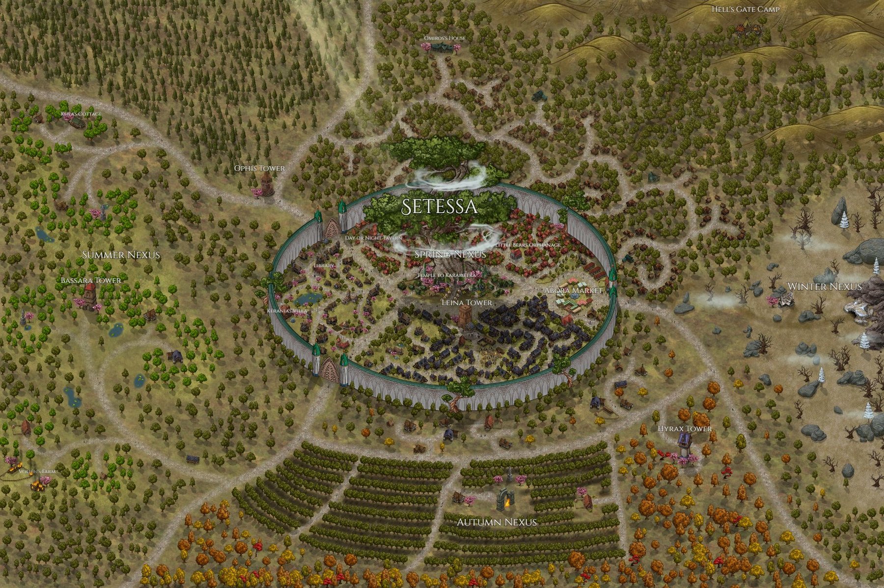 Setessa | Inkarnate - Create Fantasy Maps Online