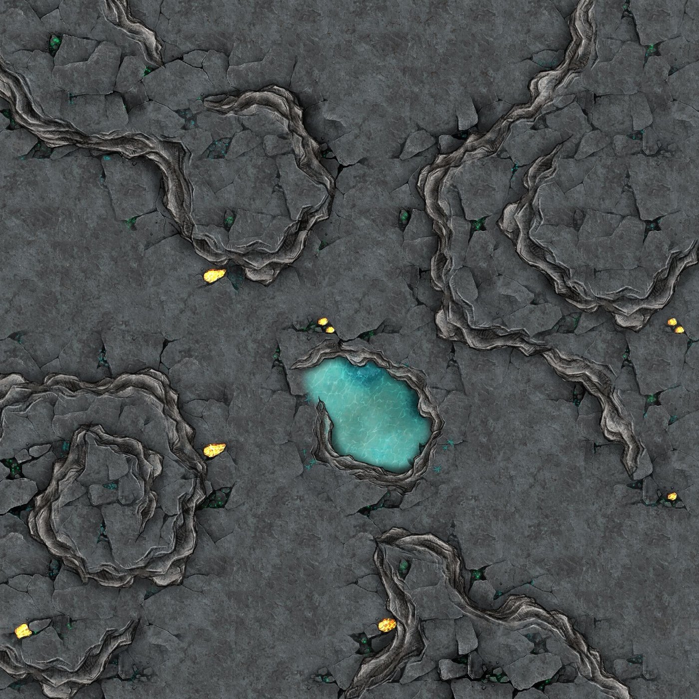 Maptober 2022 Miner's Dream | Inkarnate - Create Fantasy Maps Online