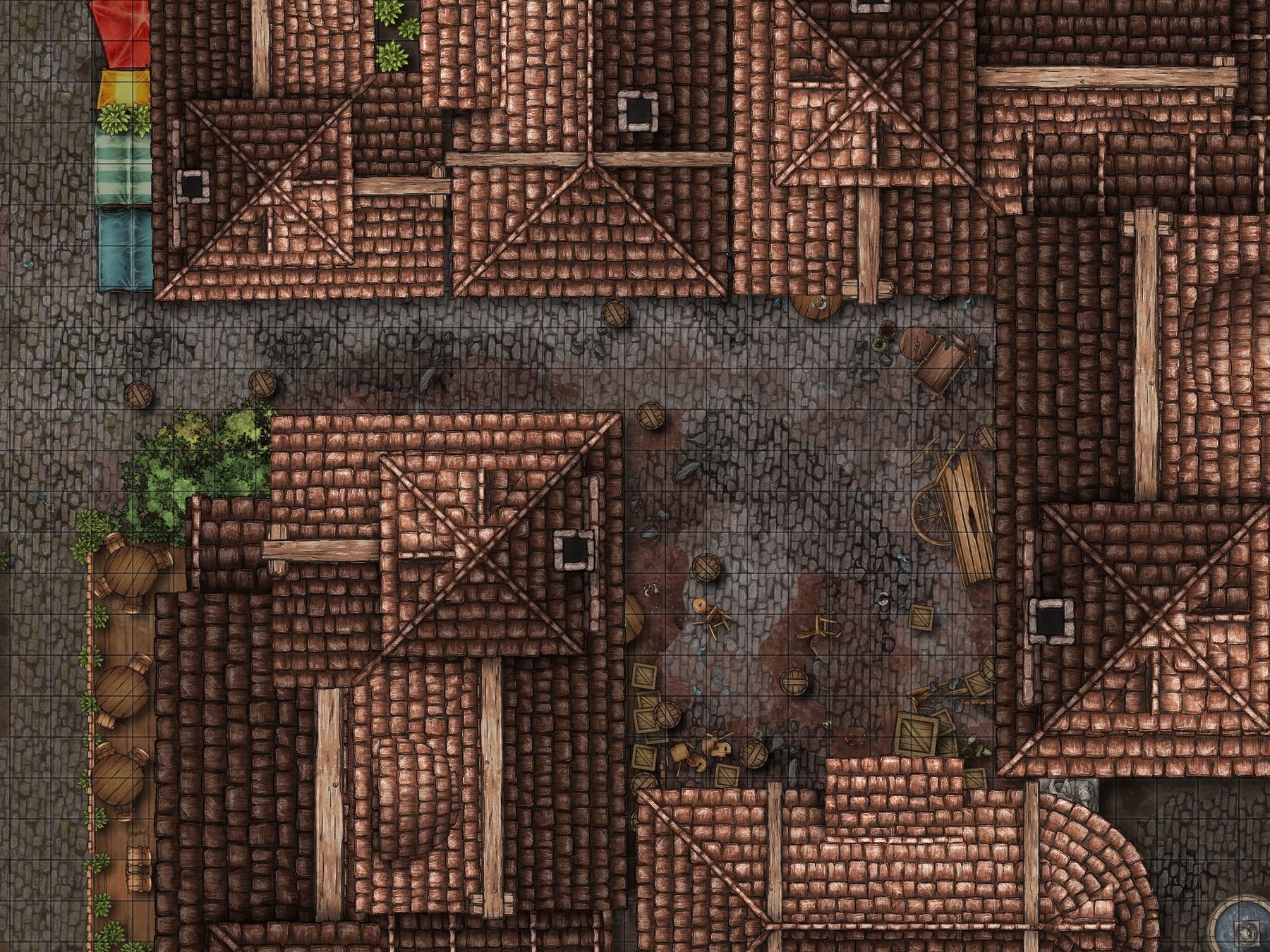 Ambush Alley | Inkarnate - Create Fantasy Maps Online