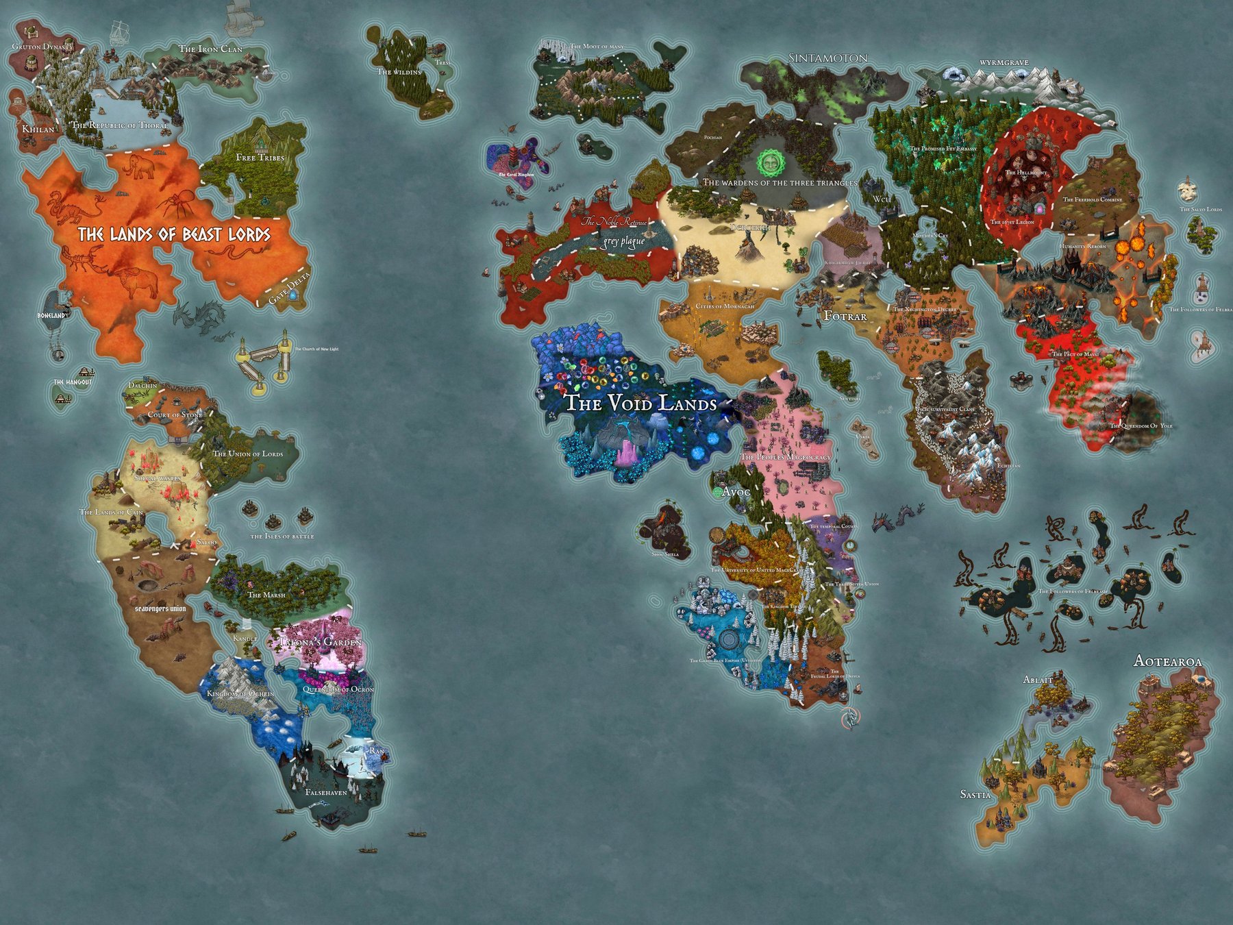 Earth | Inkarnate - Create Fantasy Maps Online