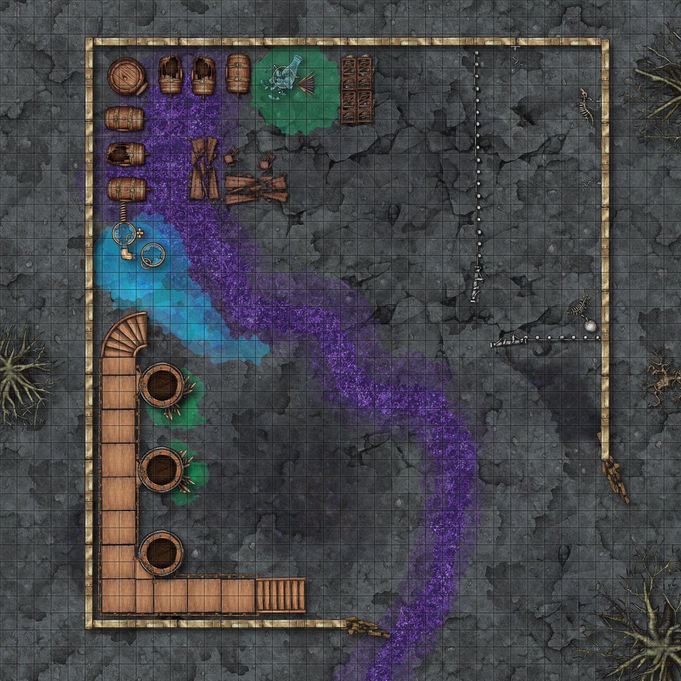 Abandoned Lab | Inkarnate - Create Fantasy Maps Online