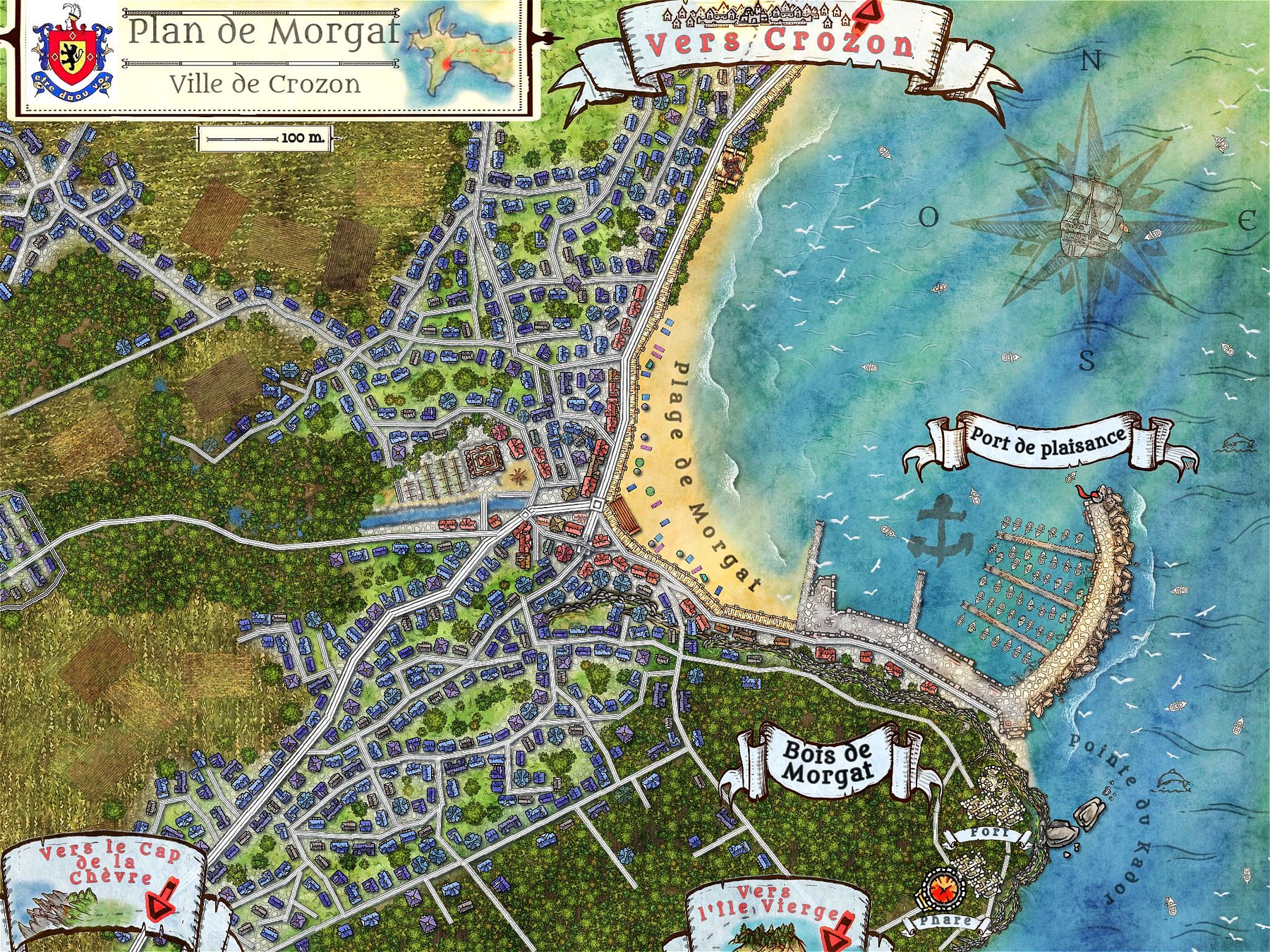 Modern town | Inkarnate - Create Fantasy Maps Online