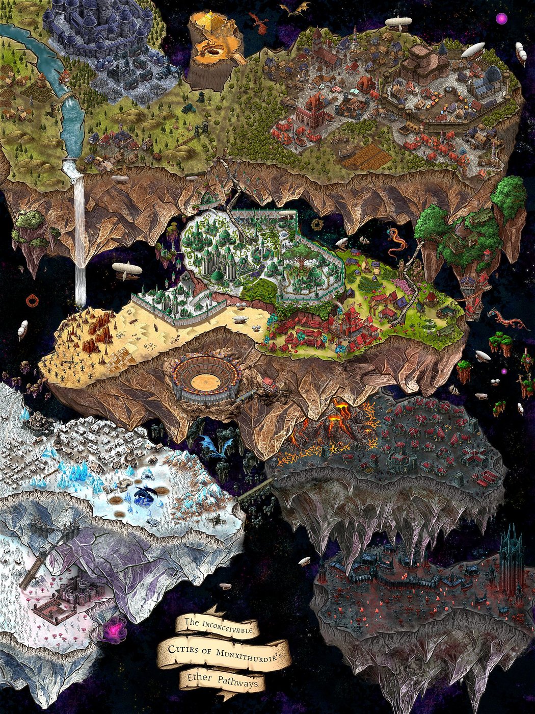 Dragon Realm | Inkarnate - Create Fantasy Maps Online