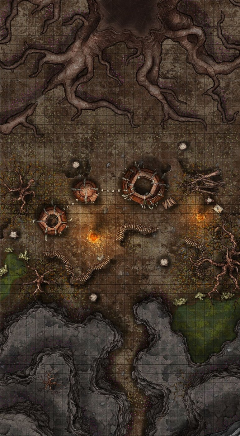 Corrupt Grove | Inkarnate - Create Fantasy Maps Online