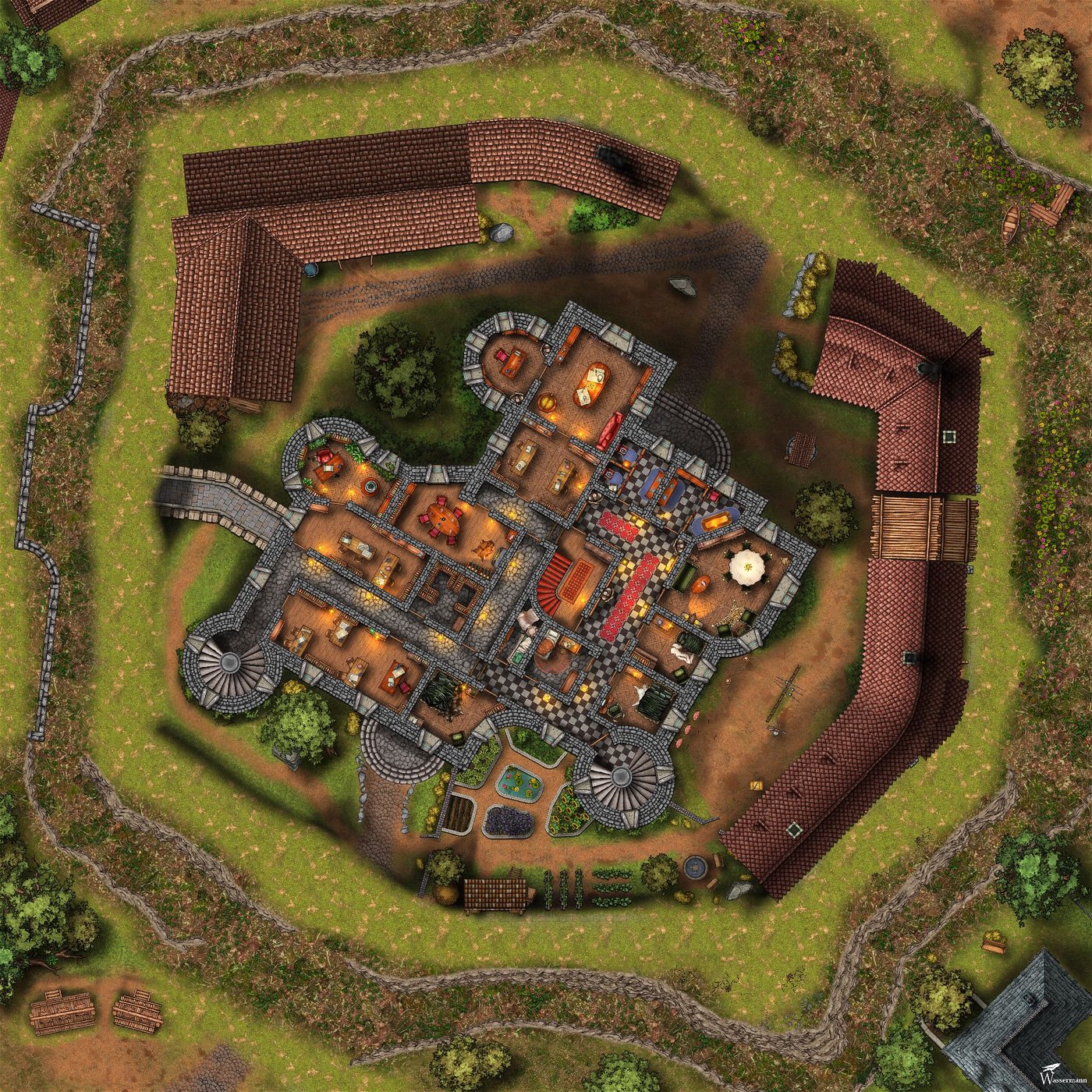 City Map 3 | Inkarnate - Create Fantasy Maps Online