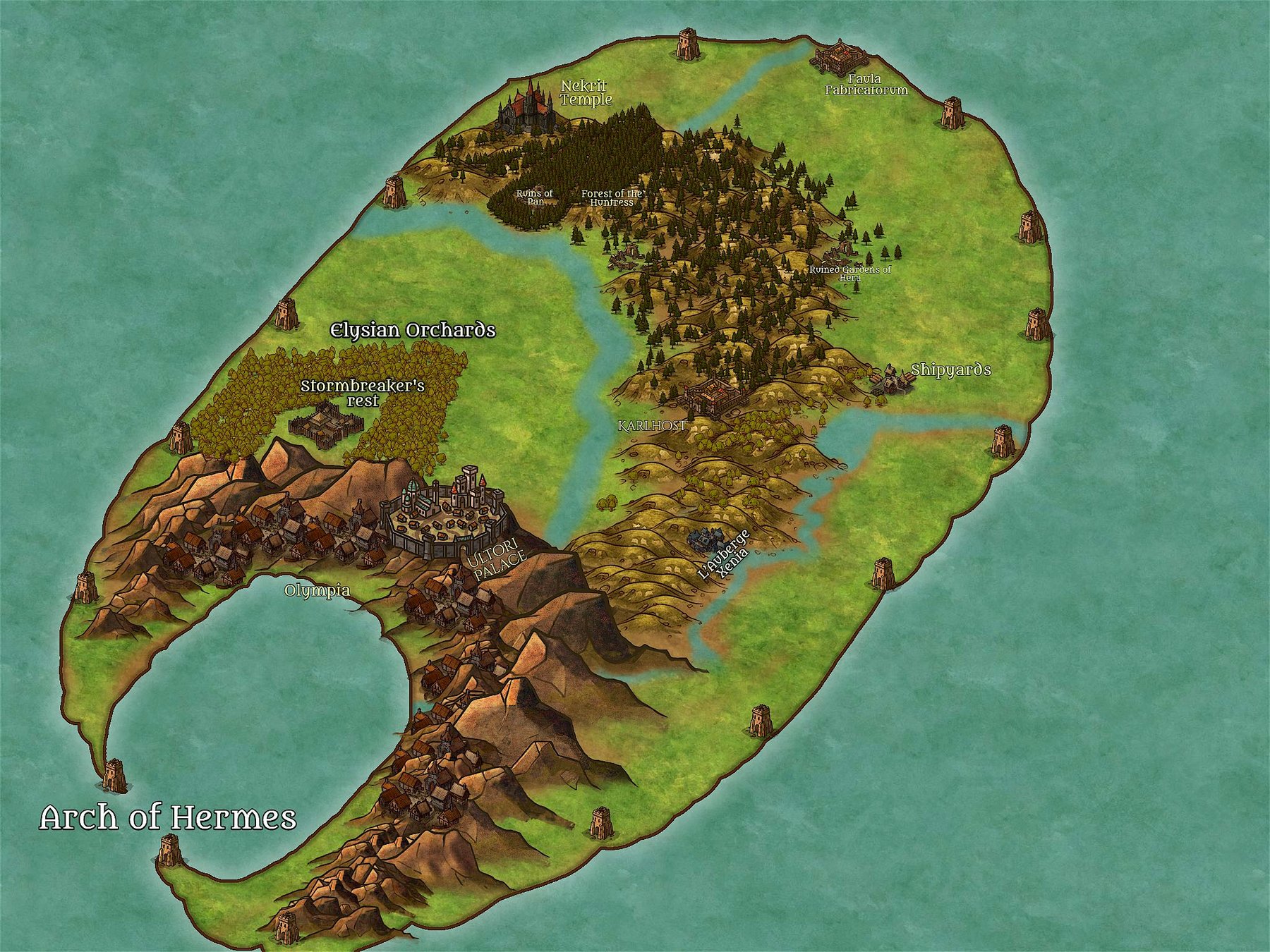Olympus | Inkarnate - Create Fantasy Maps Online