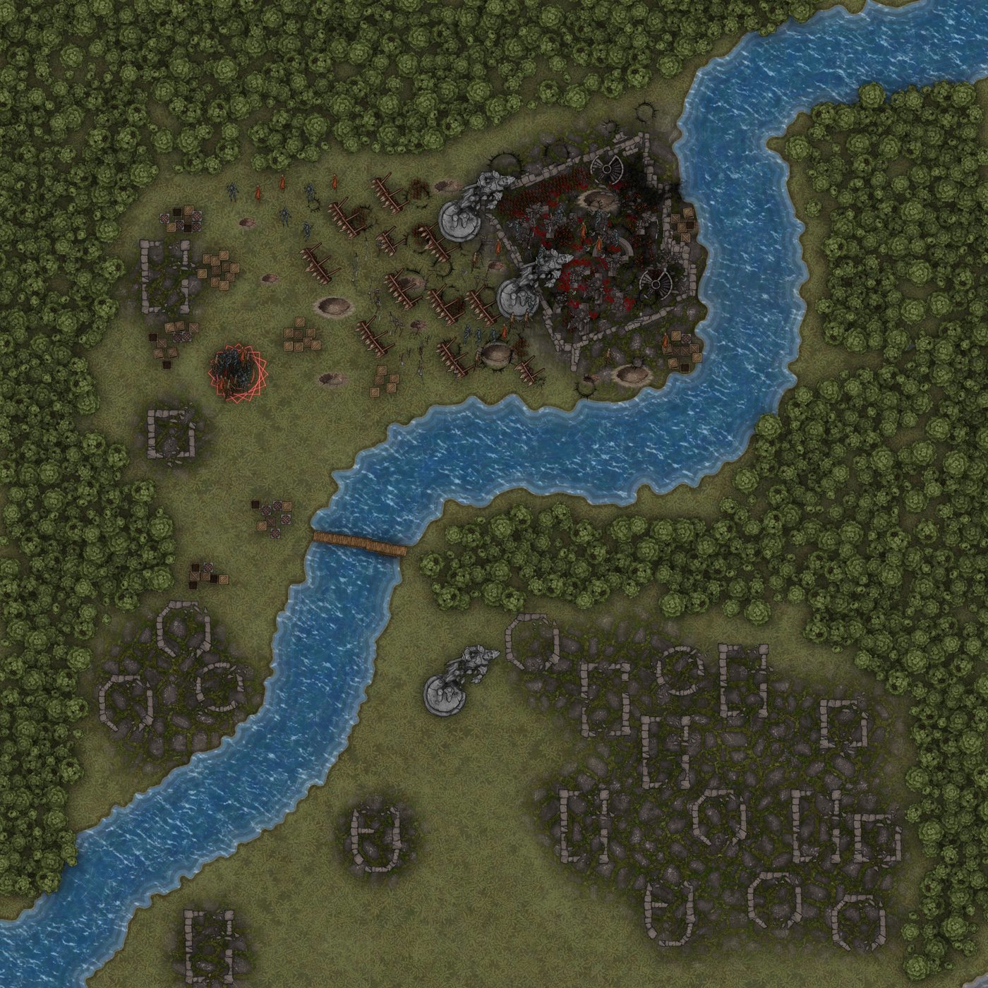Fort Ruin | Inkarnate - Create Fantasy Maps Online