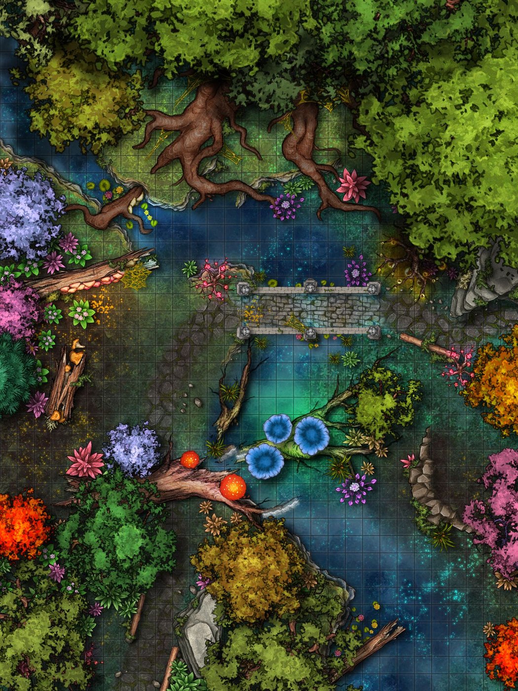 Feywild - Giant Bees | Inkarnate - Create Fantasy Maps Online