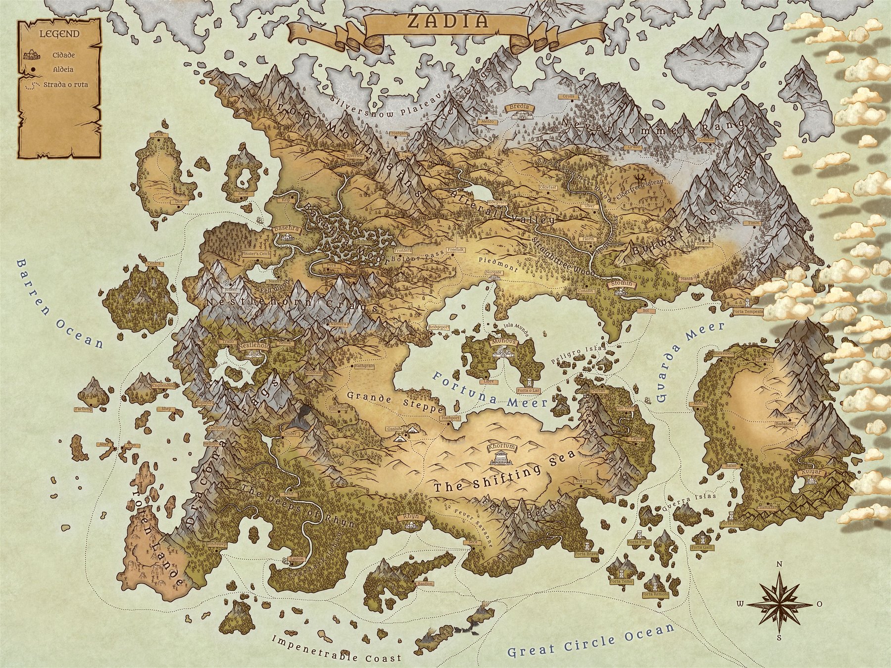Zadia | Inkarnate - Create Fantasy Maps Online