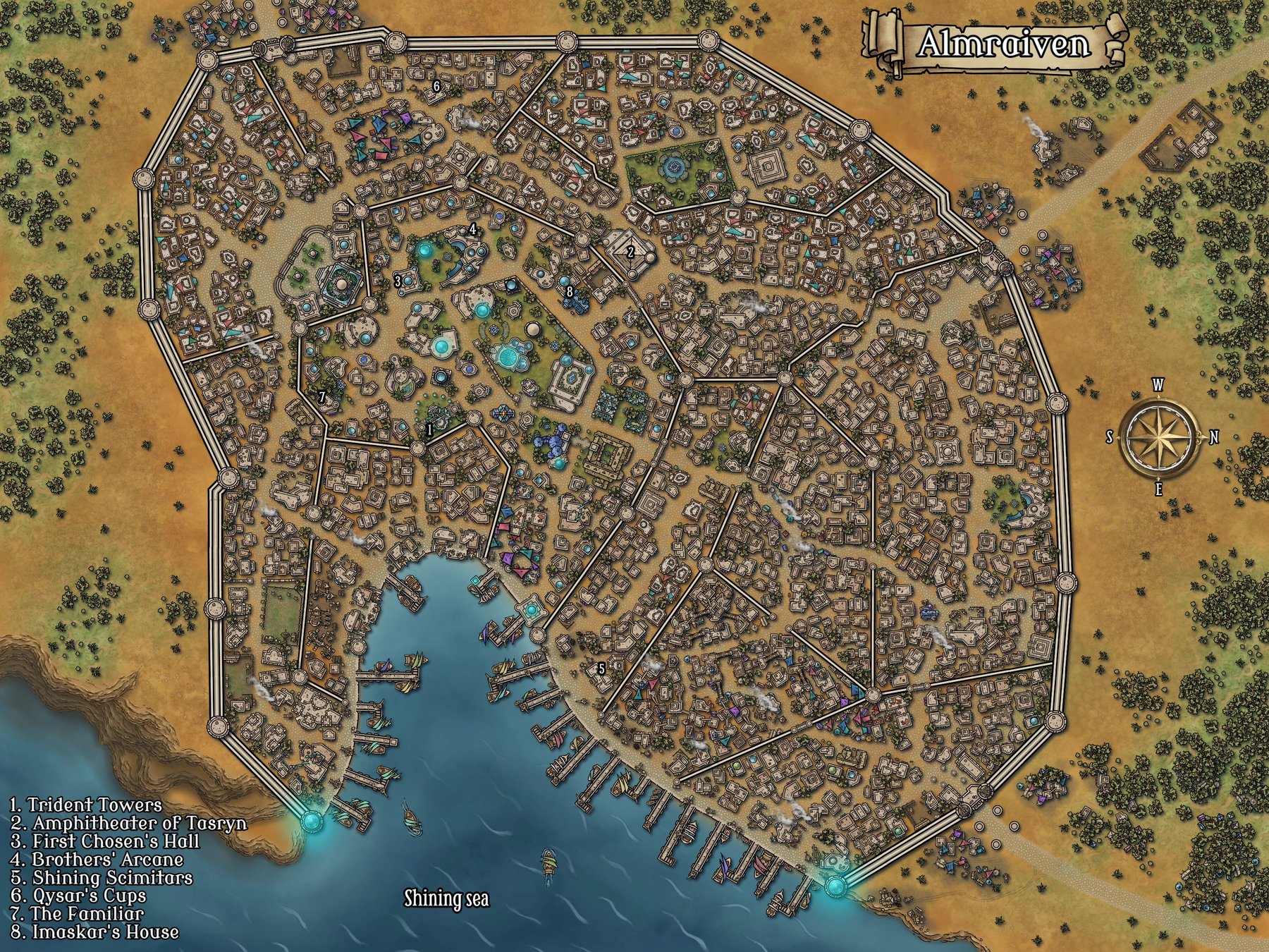 Almraiven | Inkarnate - Create Fantasy Maps Online