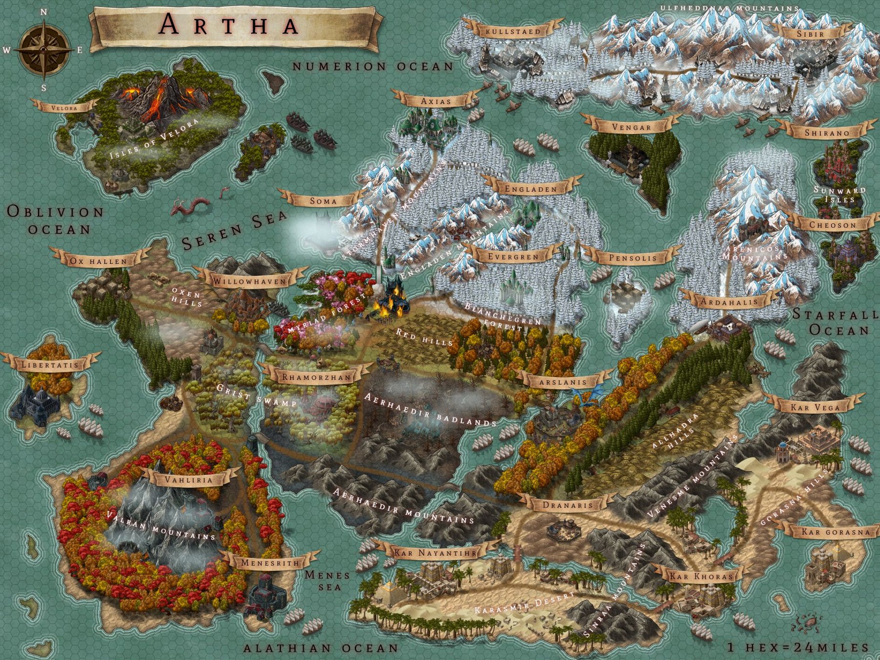 Artha | Inkarnate - Create Fantasy Maps Online