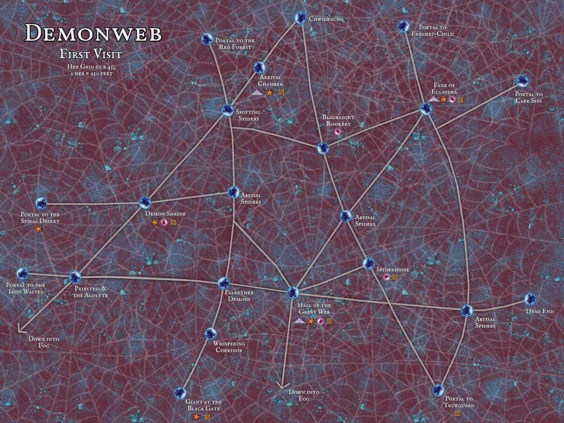Demonweb, First Visit | Inkarnate - Create Fantasy Maps Online