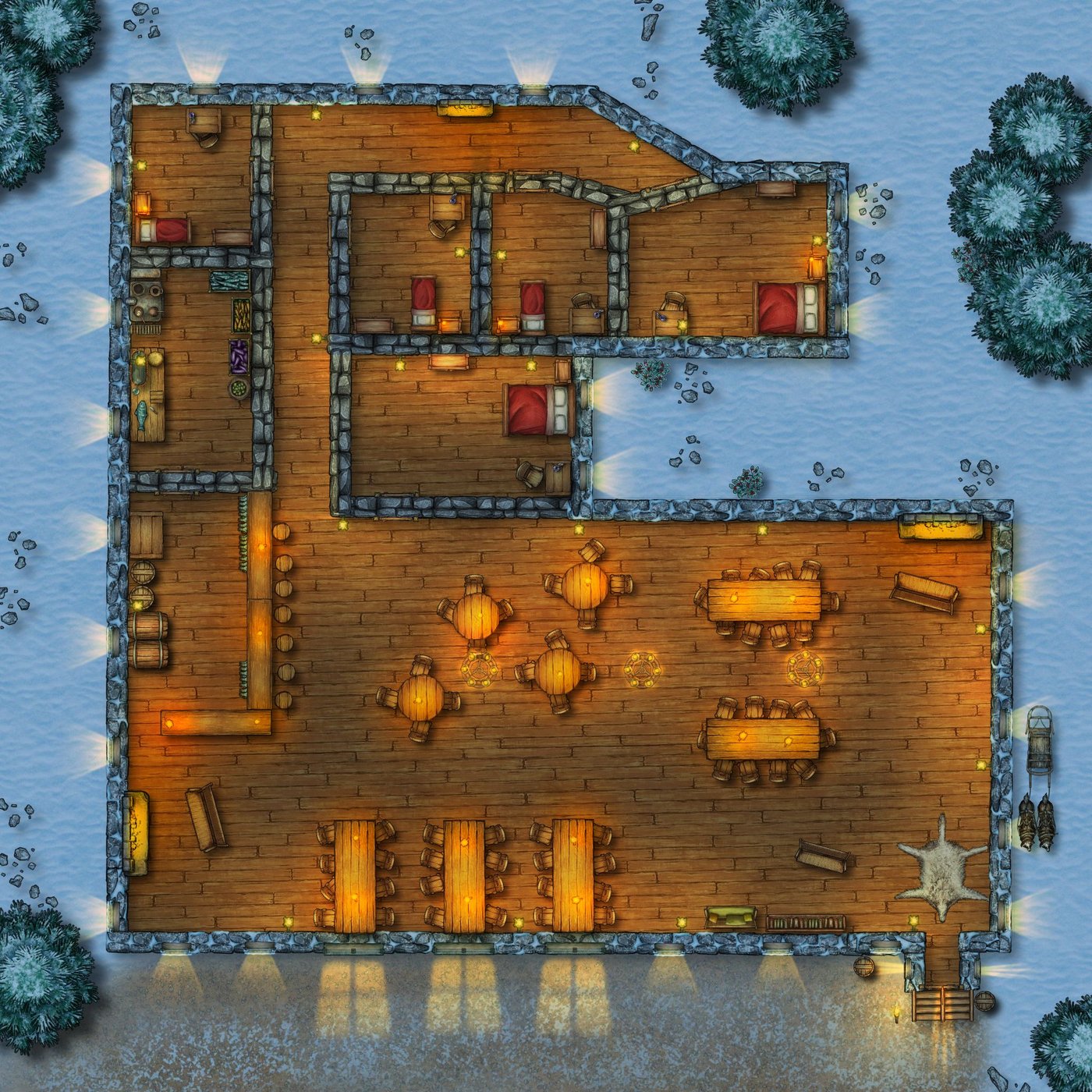 The Northern Light | Inkarnate - Create Fantasy Maps Online