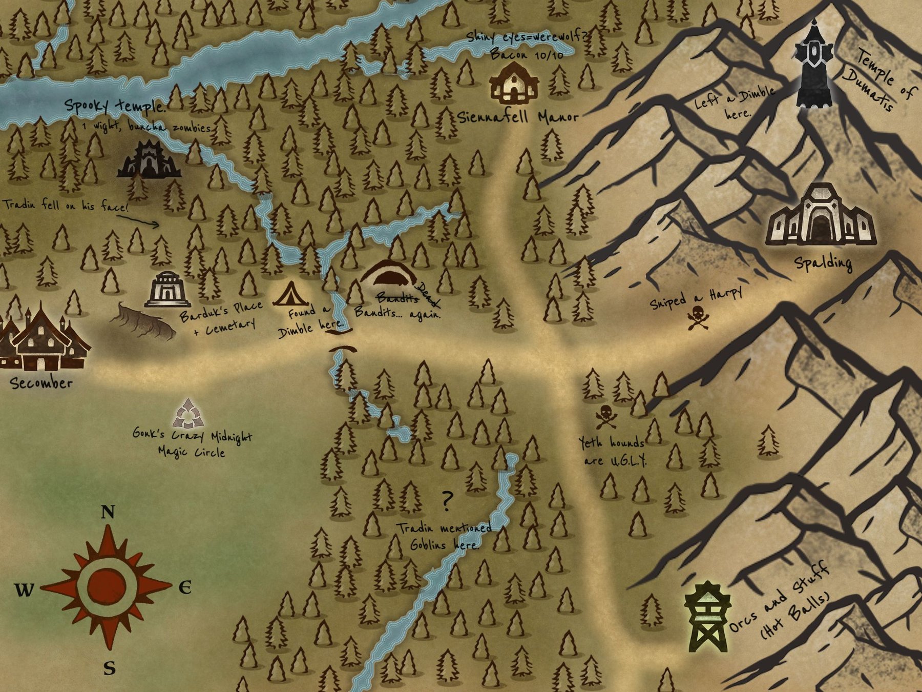 East Road - By Trixie | Inkarnate - Create Fantasy Maps Online