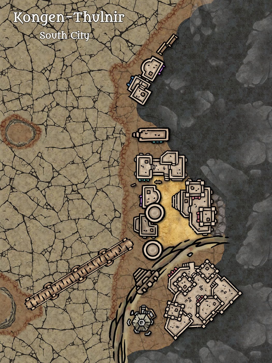 Kongen-Thulnir, South City | Inkarnate - Create Fantasy Maps Online