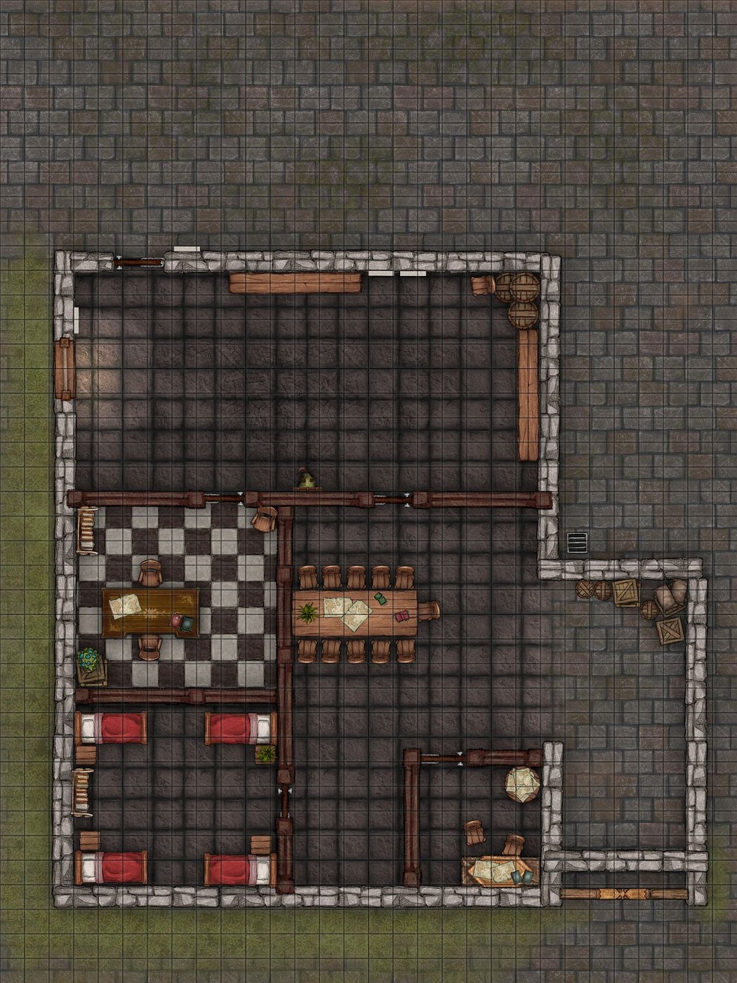 Wetlands Traveler Alliance Faction Building | Inkarnate - Create ...