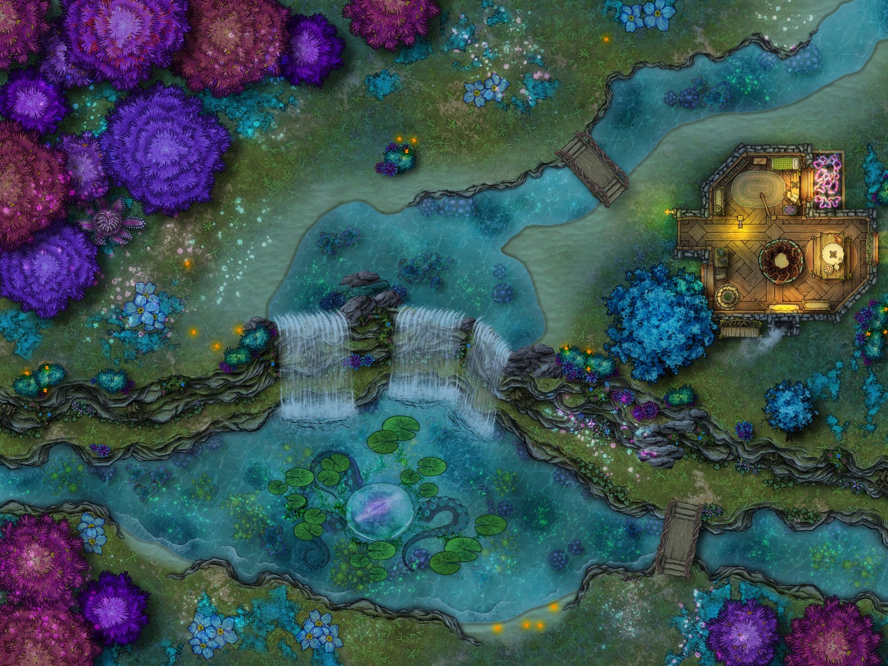 Fay-realm cottage | Inkarnate - Create Fantasy Maps Online