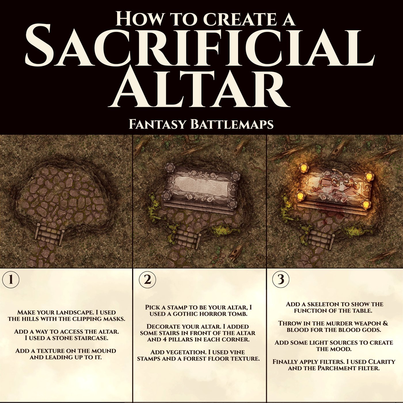 Guide: How to Create a Sacrificial Altar | Inkarnate - Create Fantasy ...