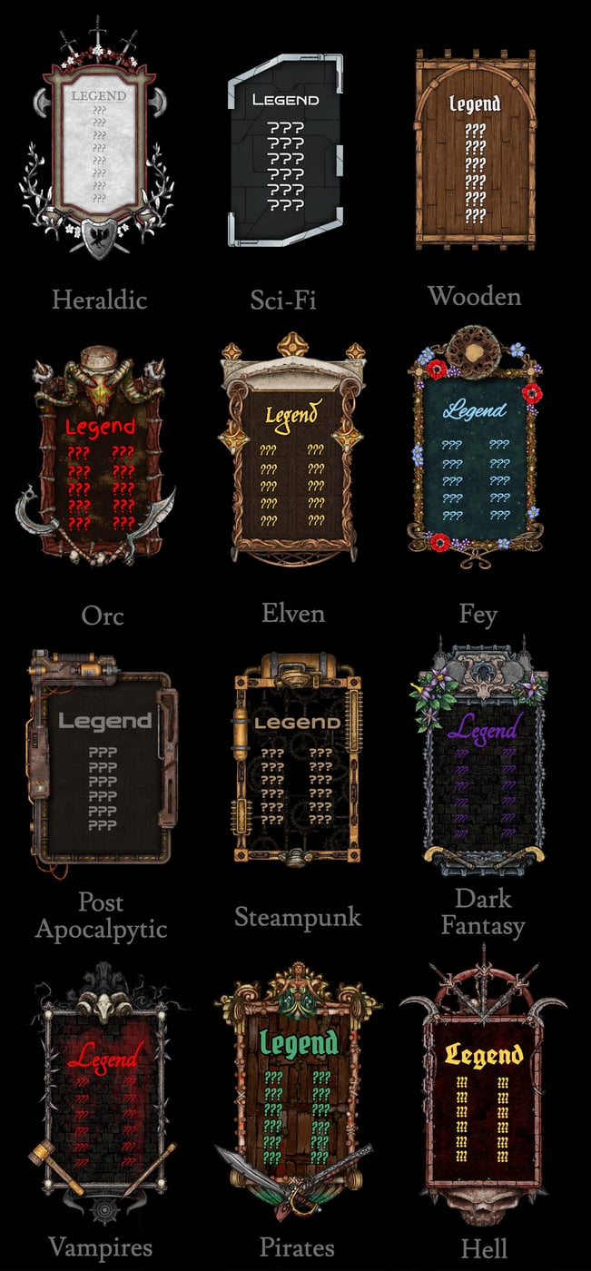 Legends | Inkarnate - Create Fantasy Maps Online