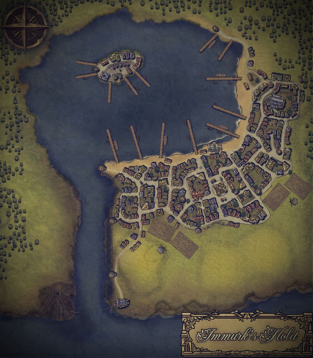 Immurk's Hold | Inkarnate - Create Fantasy Maps Online