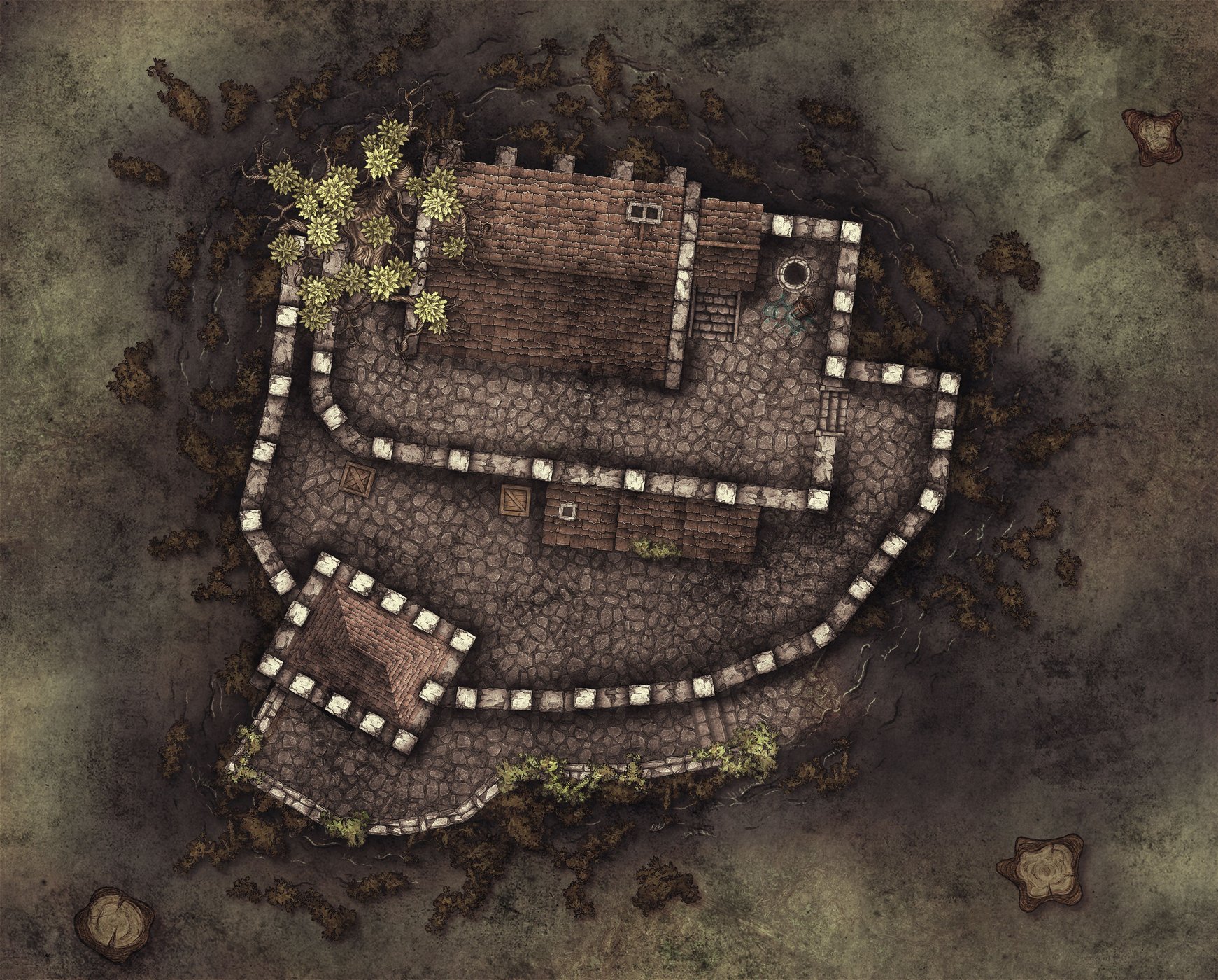 The Frog Fort | Inkarnate - Create Fantasy Maps Online