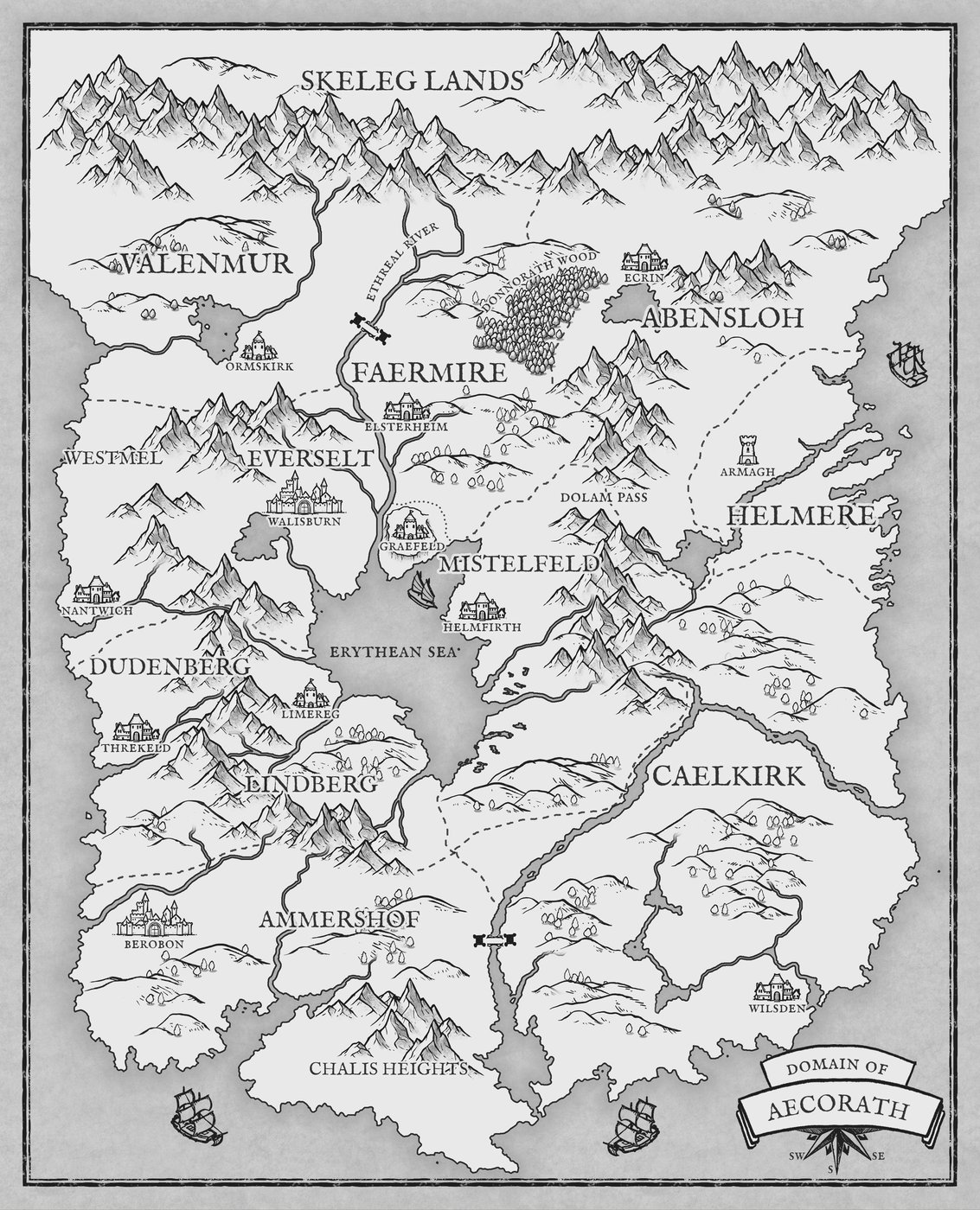 Aecorath | Inkarnate - Create Fantasy Maps Online